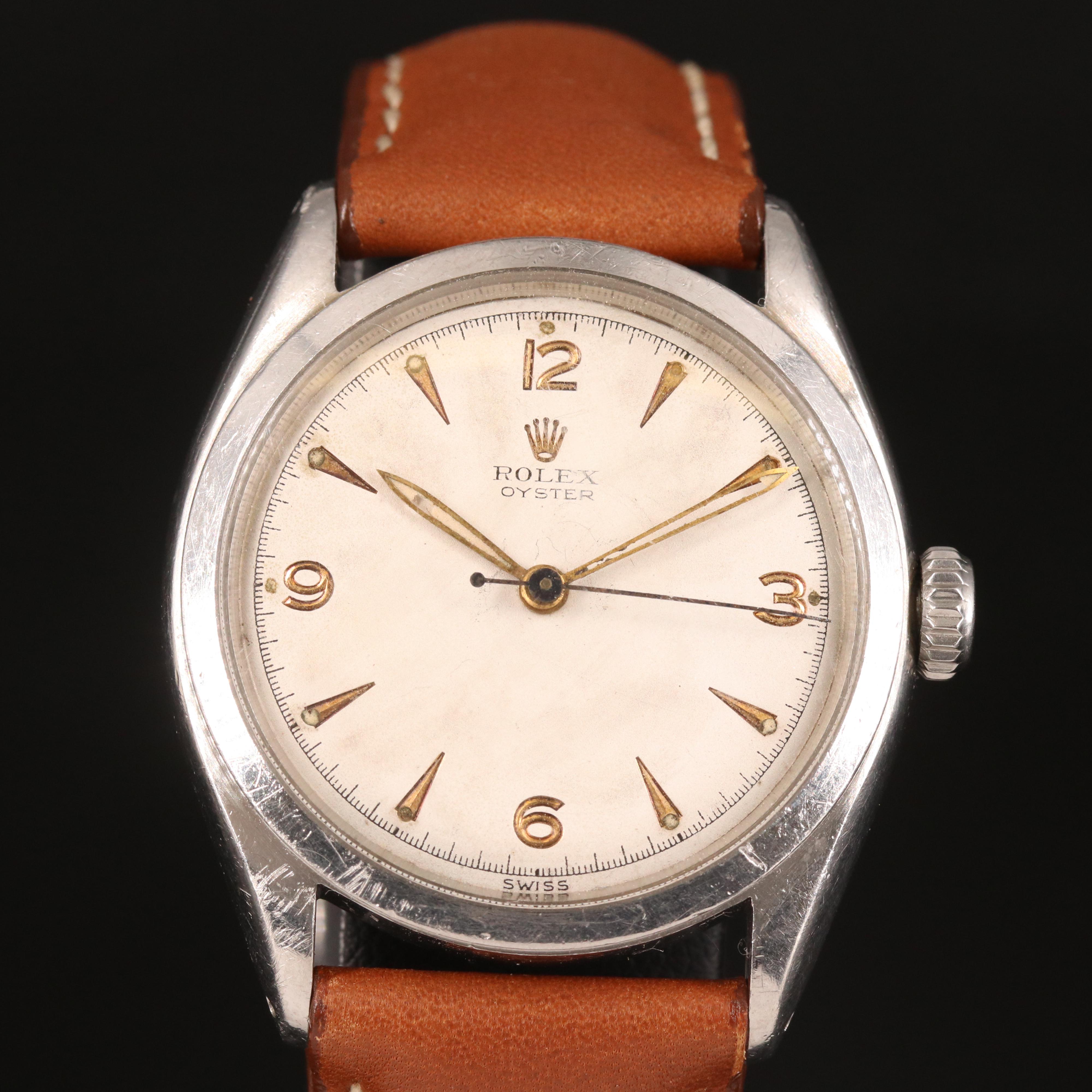 1952 Rolex Oyster Cal.710 Super Balance Wristwatch | EBTH
