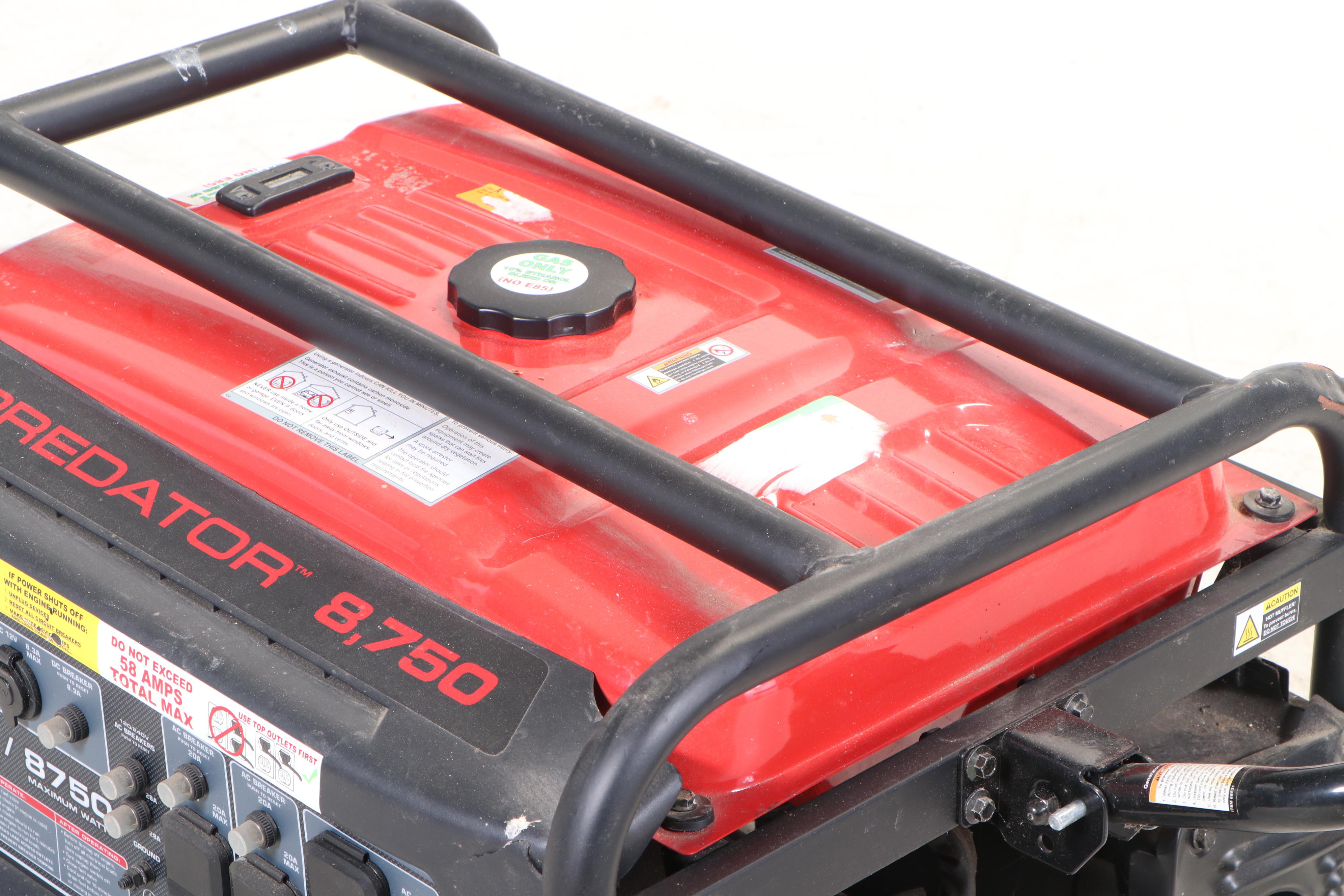Predator 8,750 Gasoline-Powered 420 cc Engine Portable Generator | EBTH