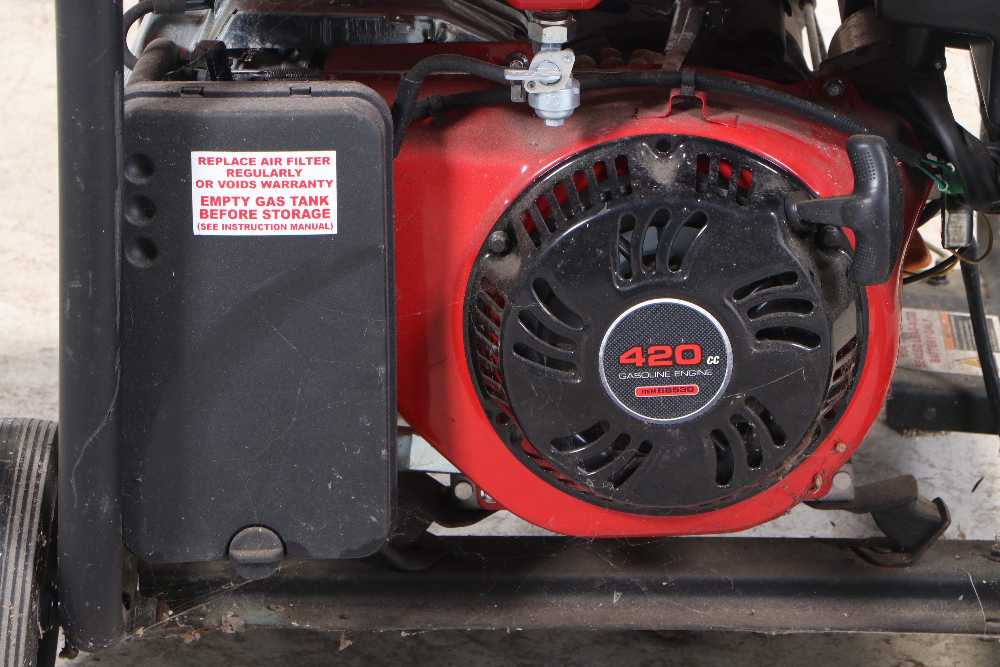 Predator 8,750 Gasoline-Powered 420 cc Engine Portable Generator | EBTH