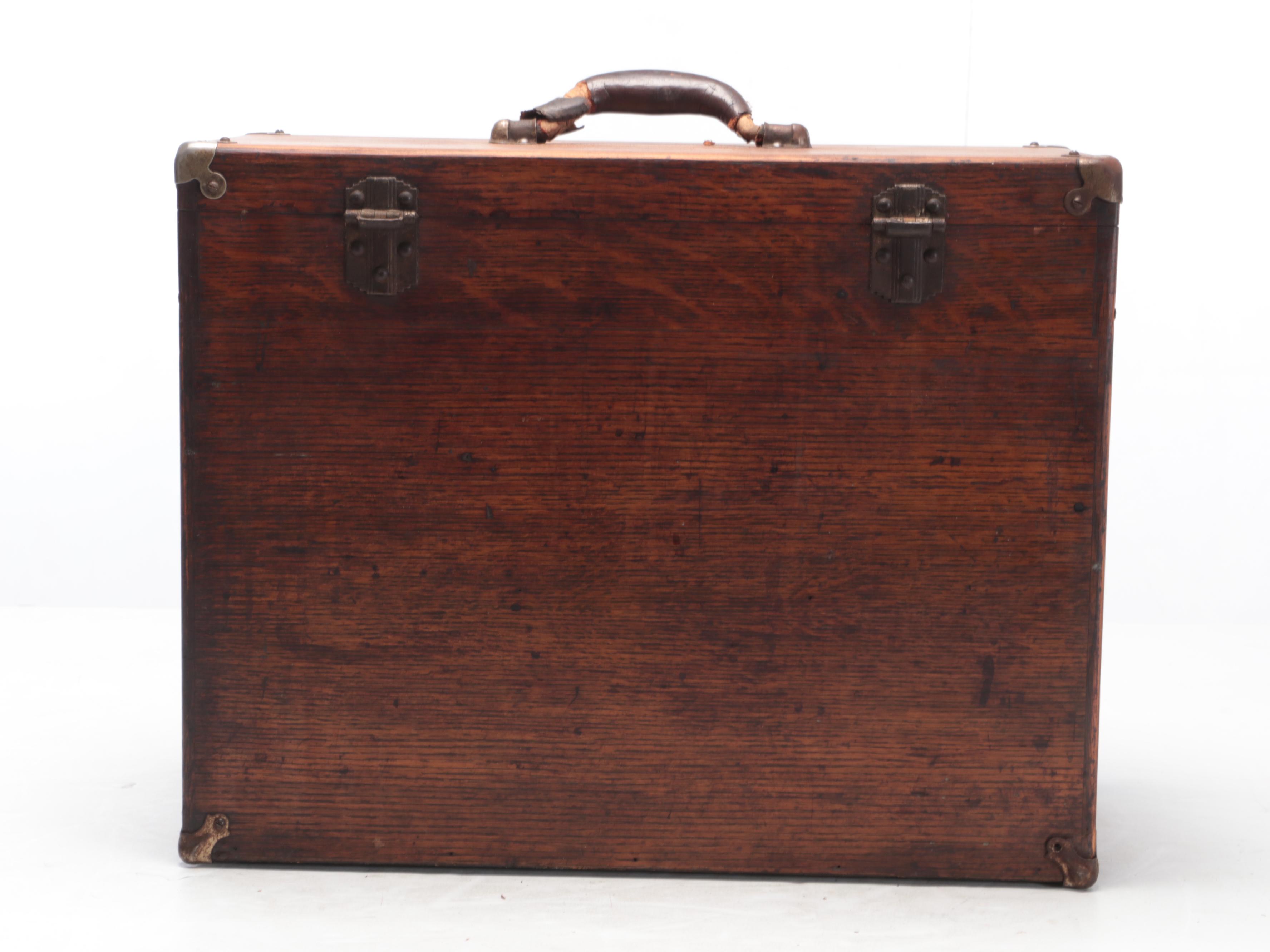Gerstner & Sons Eleven-Drawer Oak Top Machinist's Chest, Early 20th ...