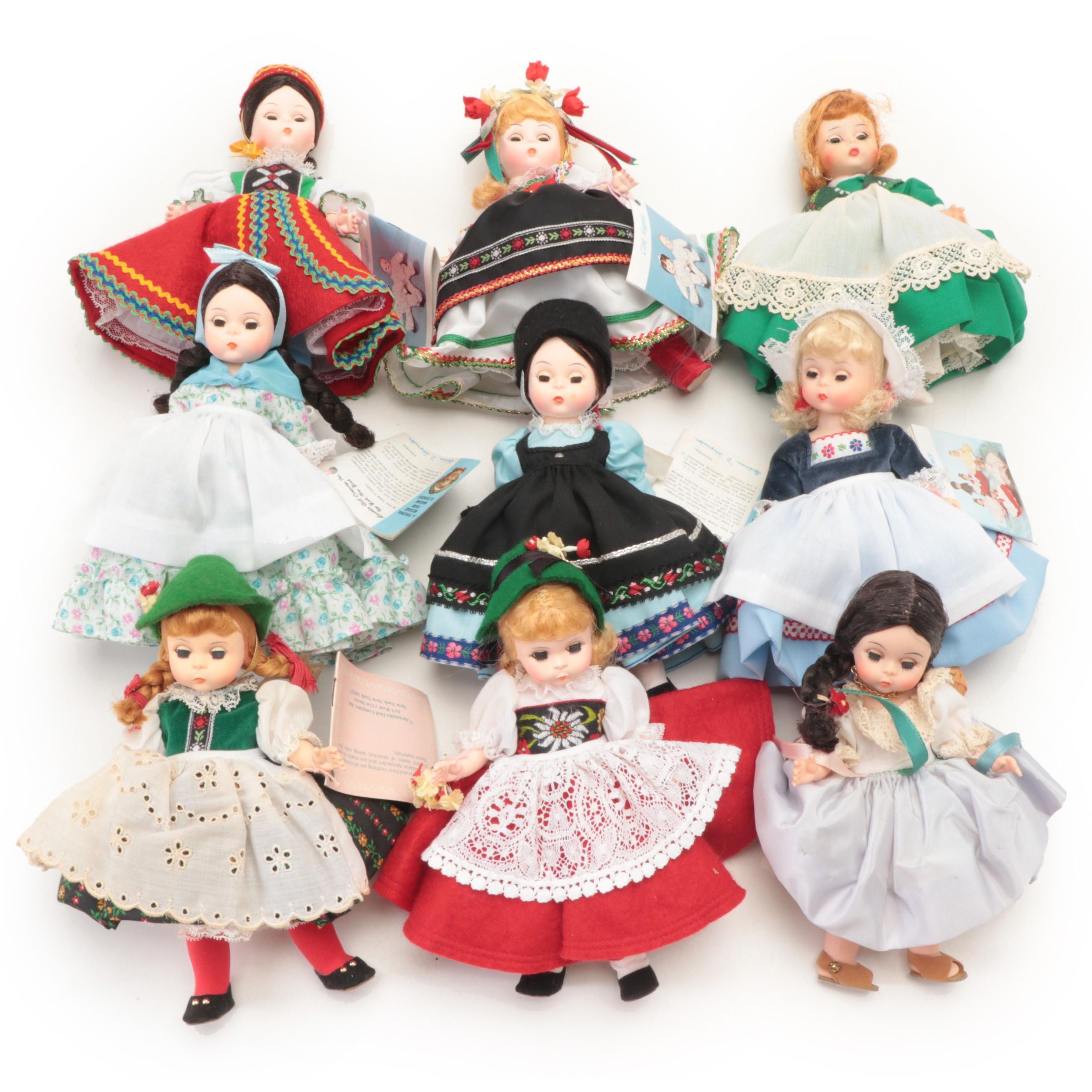 Israel, Poland, Switzerland and Other Madame Alexander Dolls of The ...