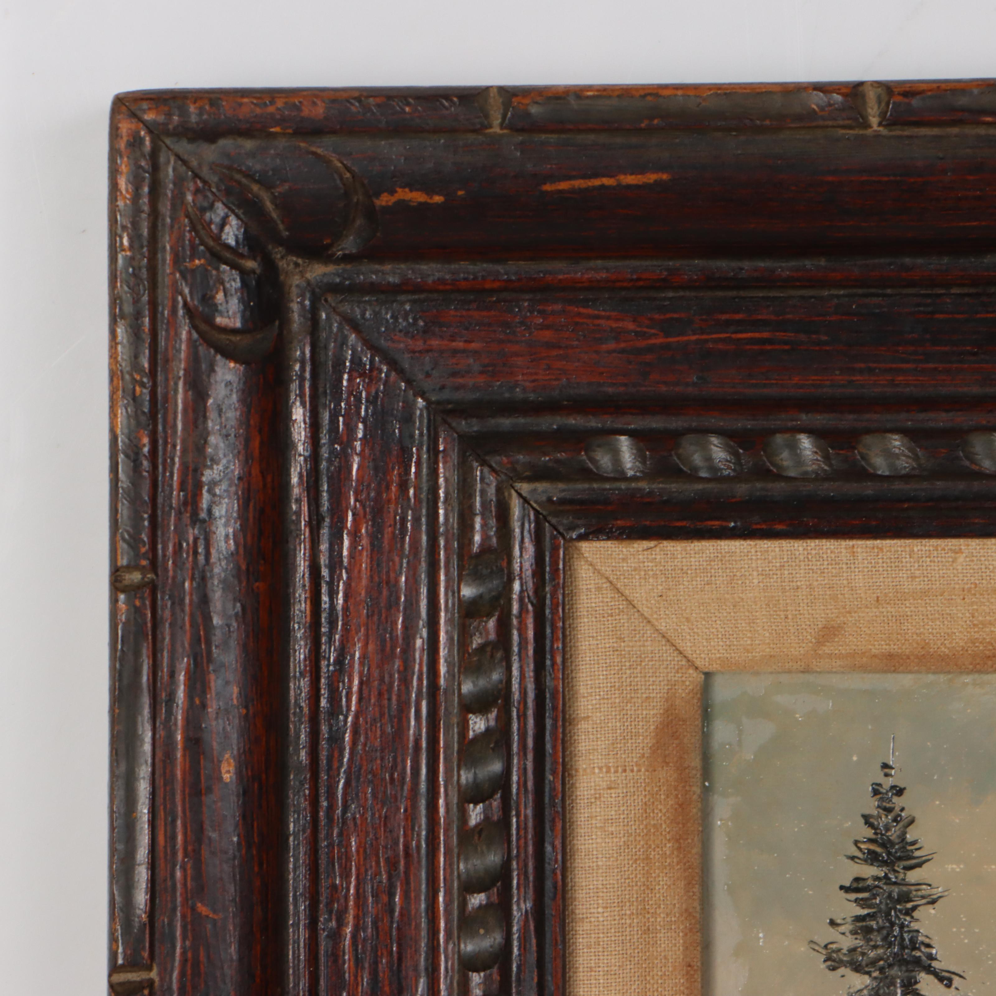 Keith Fay Landscape Oil Painting "Alpine Garden," Mid-20th Century | EBTH