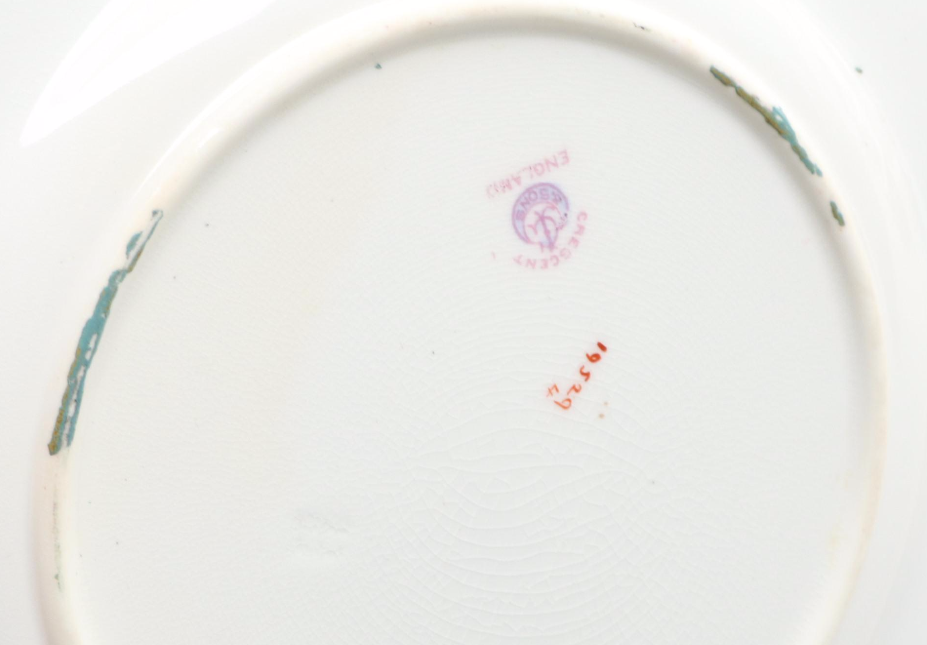 George Jones & Sons Crescent China Dinner Plates | EBTH