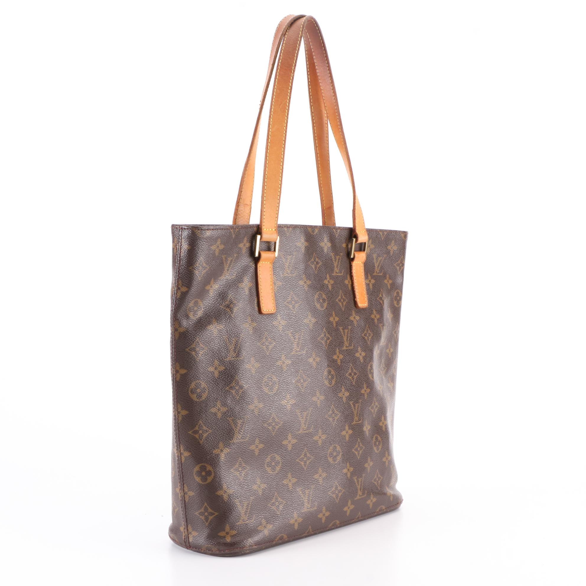 Louis Vuitton Vavin GM Tote Bag in Monogram Canvas and Vachetta Leather ...