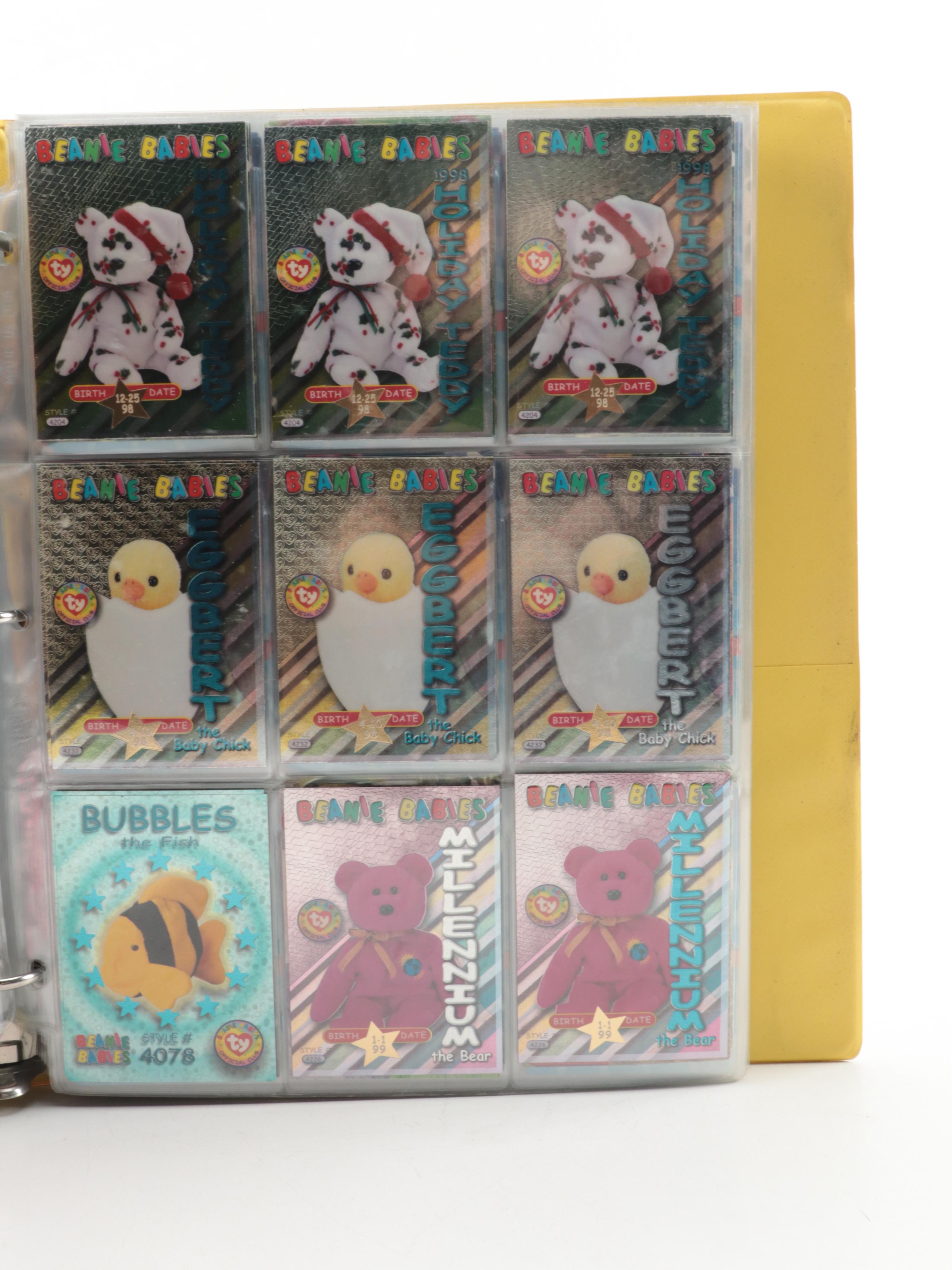 Ty Beanie Babies Trading Cards Including Artist Proofs, Holos and More ...