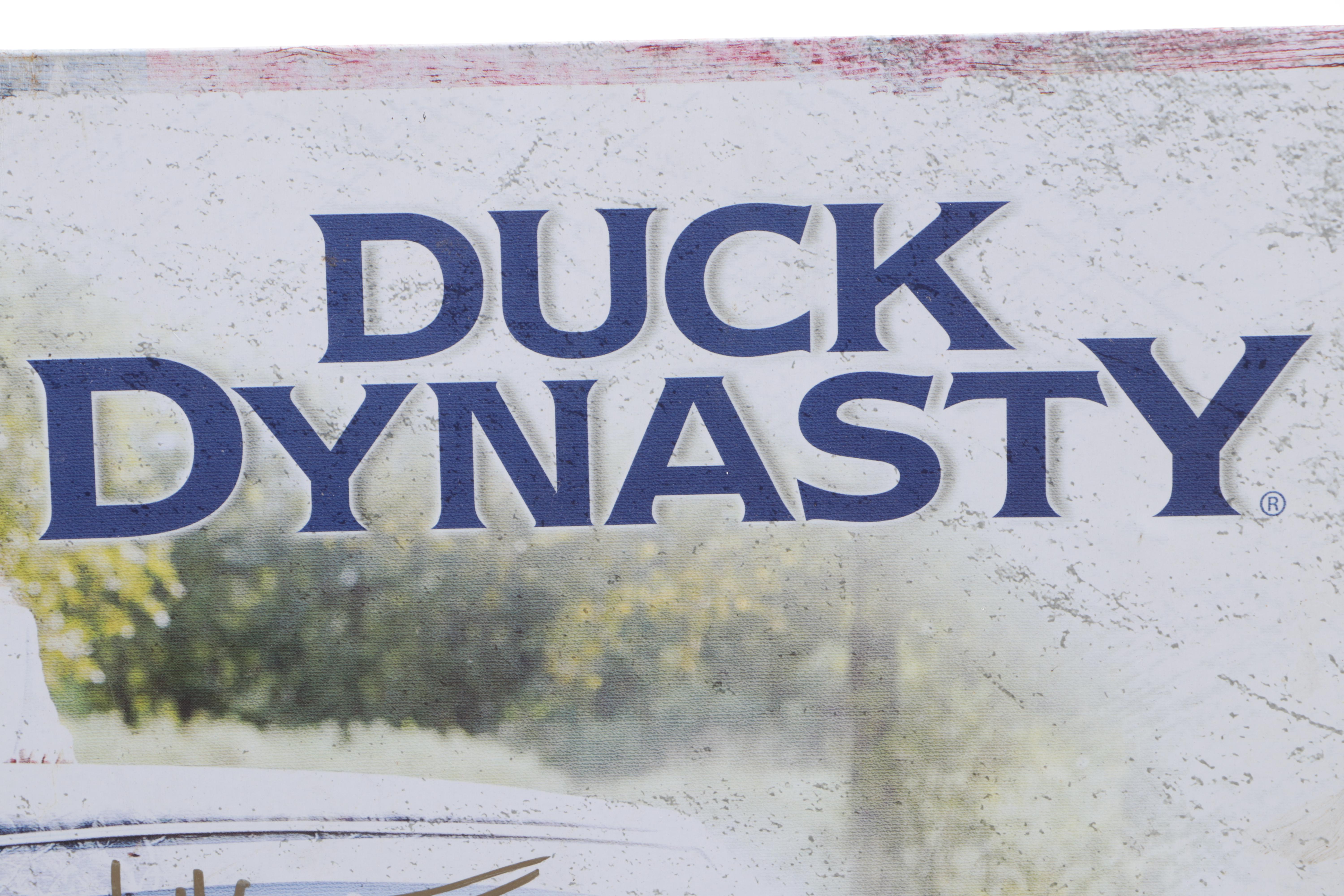 A&E's Duck Dynasty Willie Robertson Signed "Redneck CEO" Tin Wall Sign ...