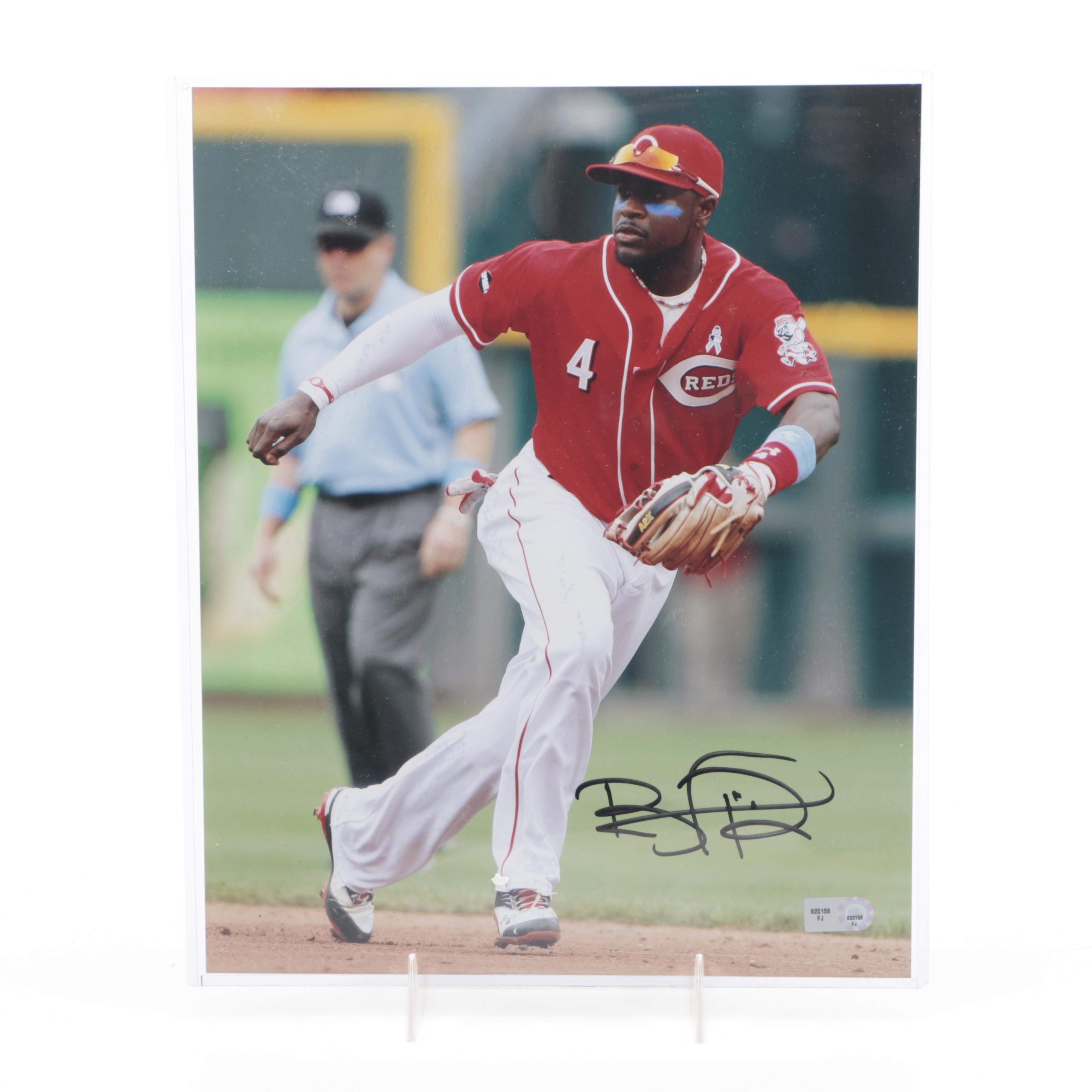 MLB Cincinnati Reds Votto, Bruce, Chapman and Phillips Signed Prints | EBTH