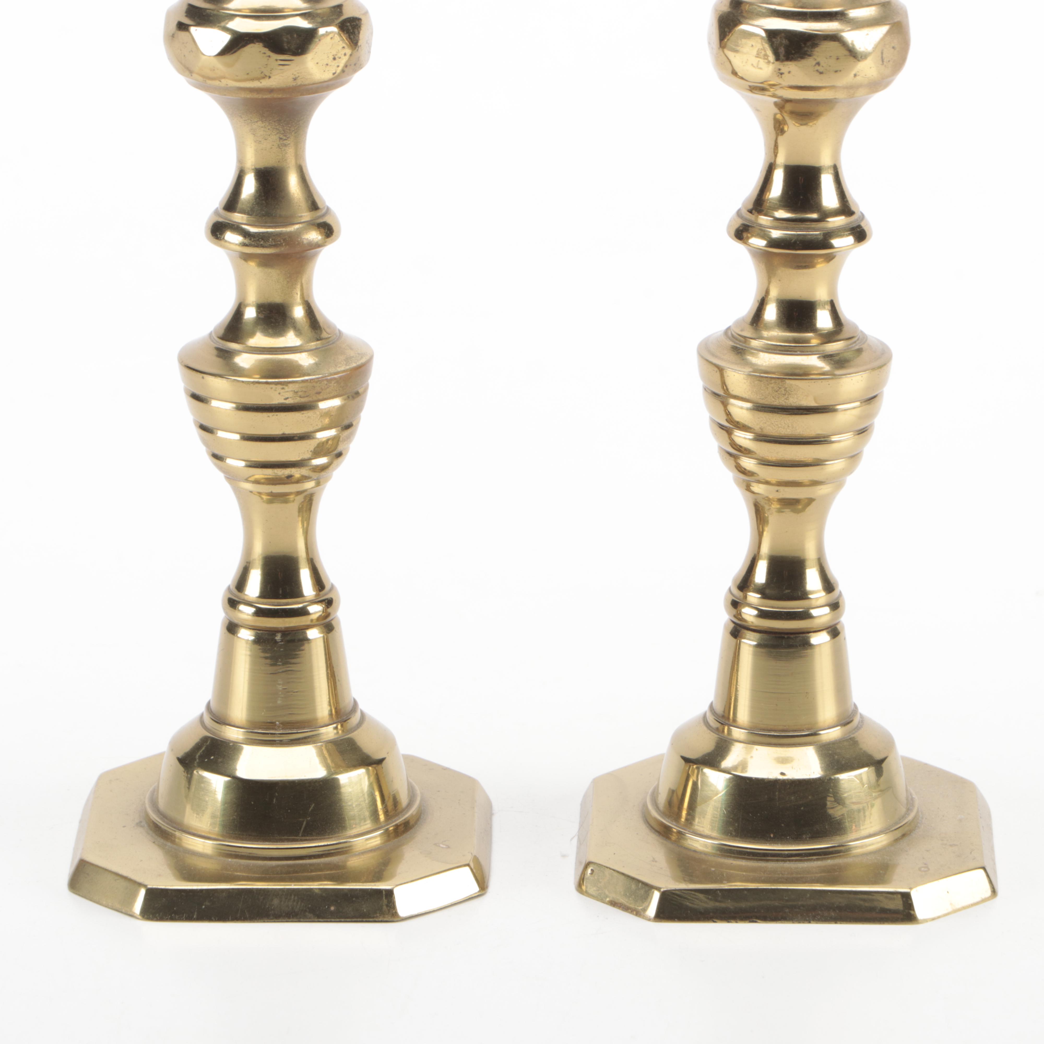 Brass Baluster Candlestick Collection | EBTH