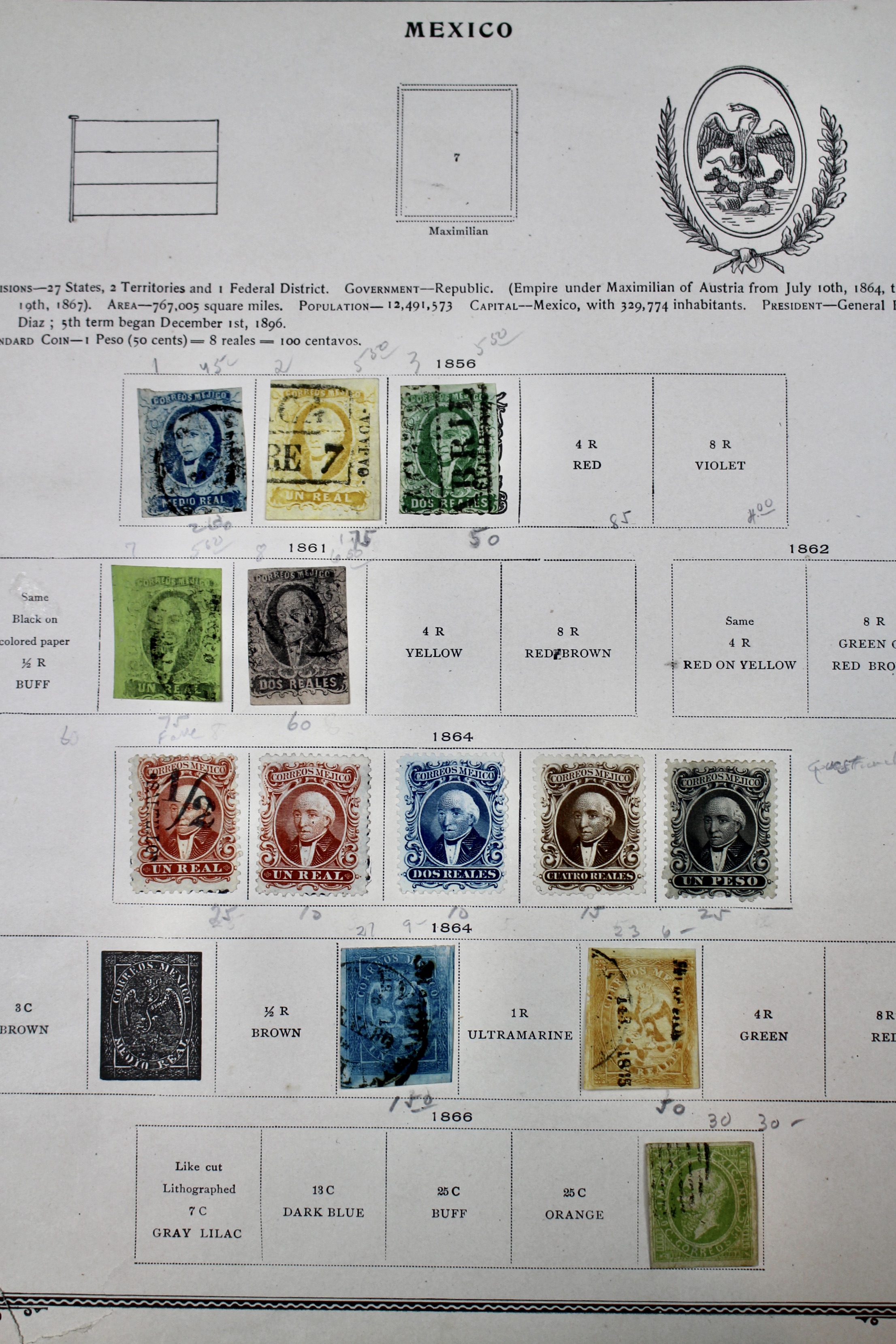 Early Mexico Postage Stamp Collection | EBTH