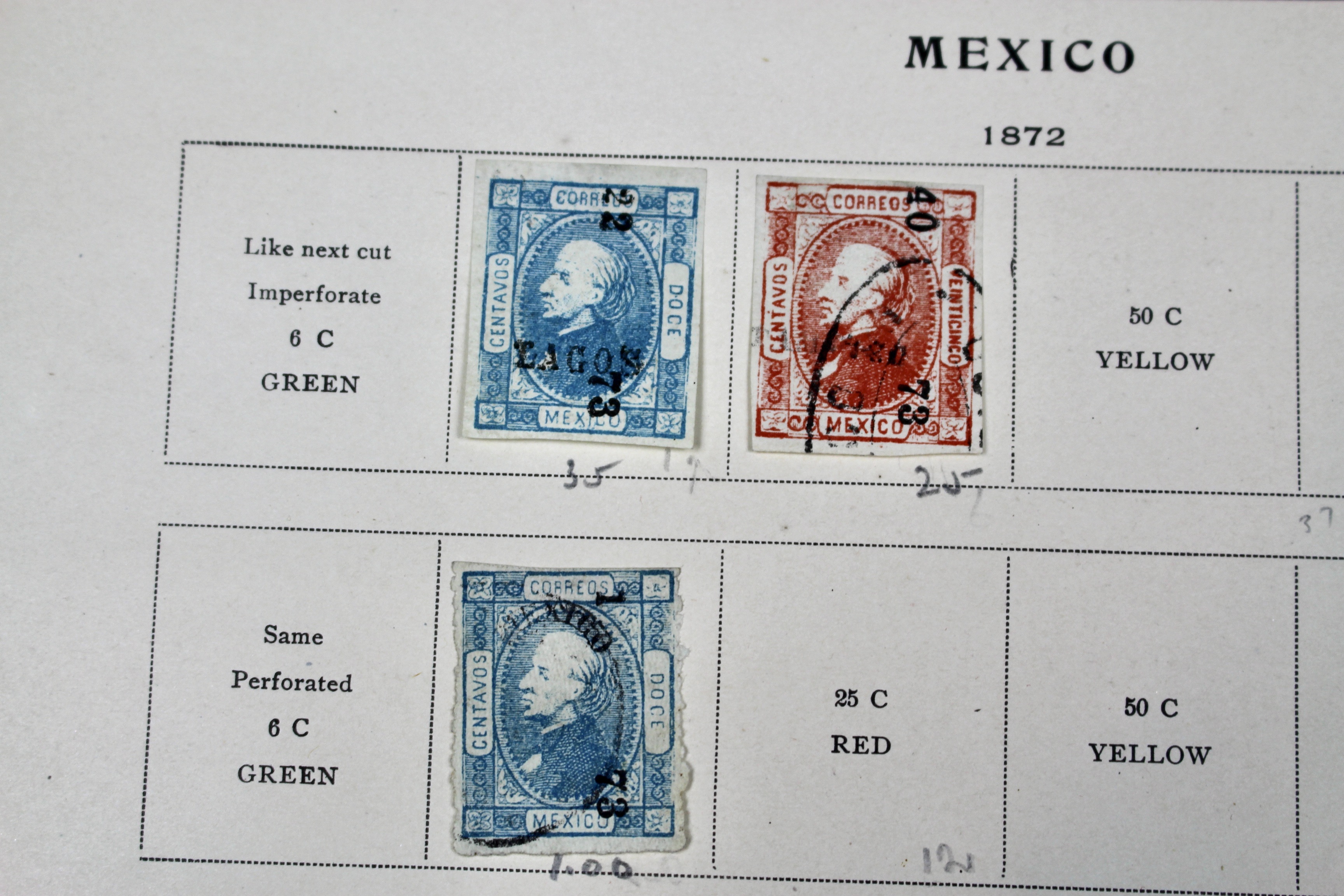 Early Mexico Postage Stamp Collection | EBTH