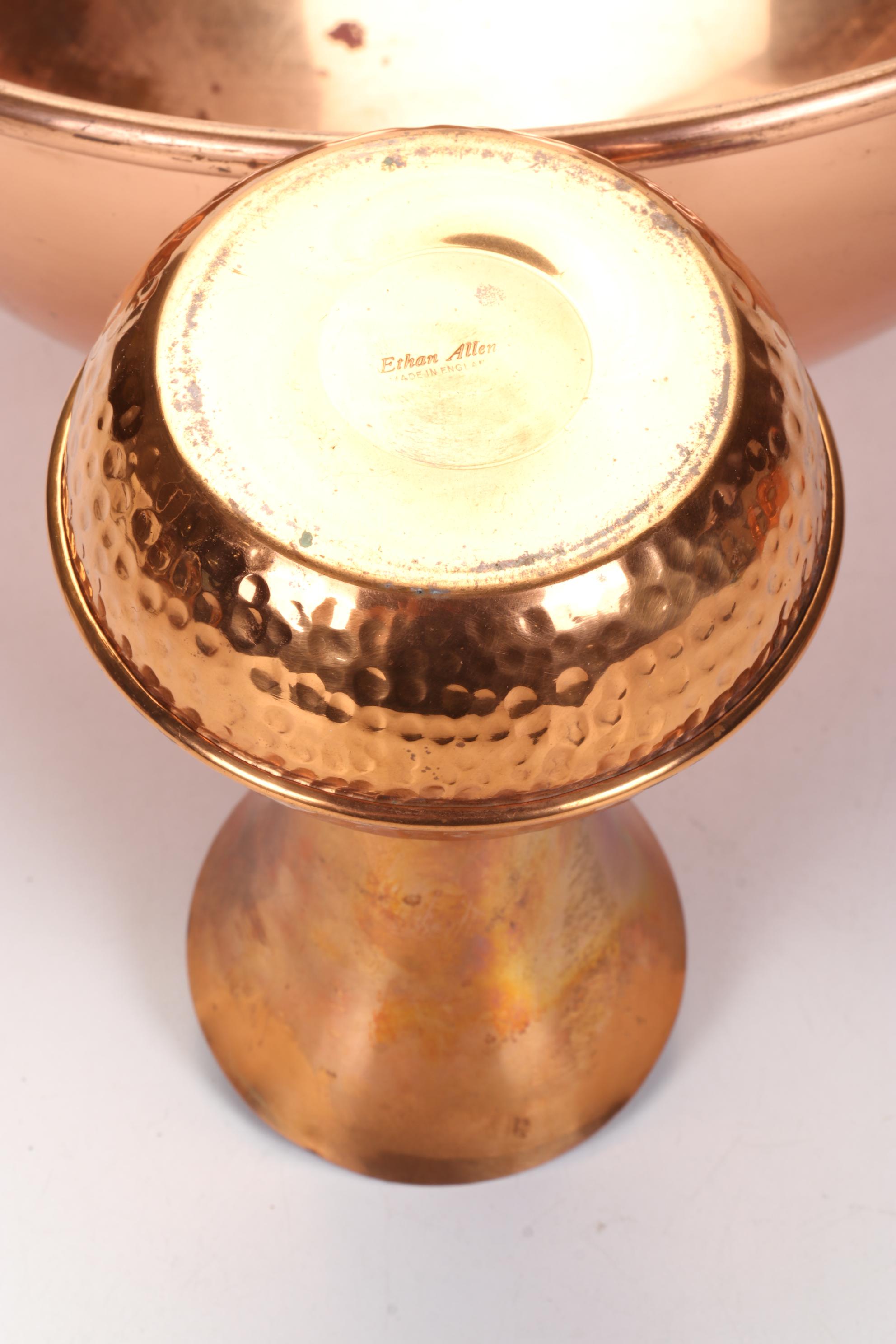 Ethan Allen Hammered Copper Pitcher and Other Copper Kitchenware | EBTH