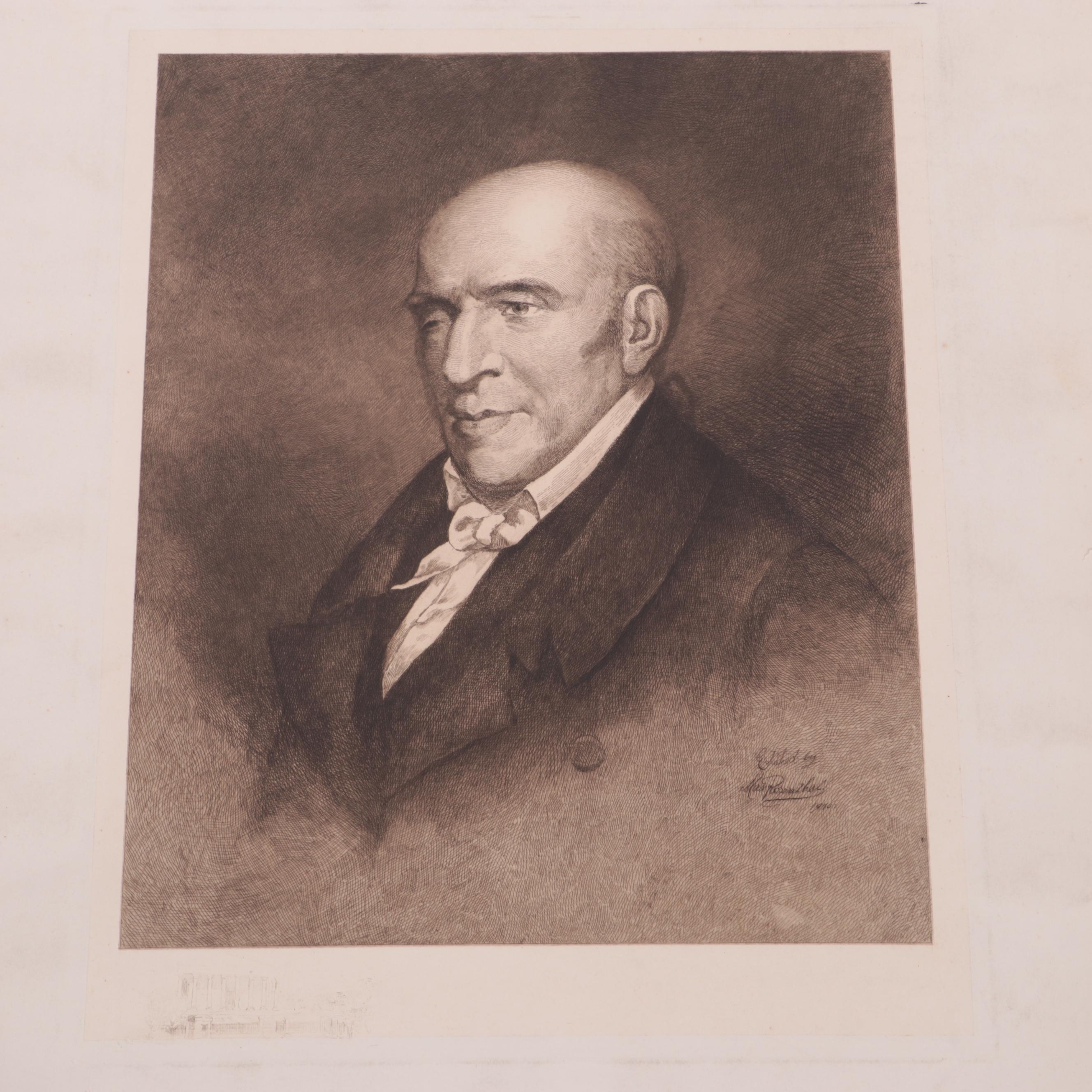 Max Rosenthal Portrait Lithographs, Early 20th Century | EBTH