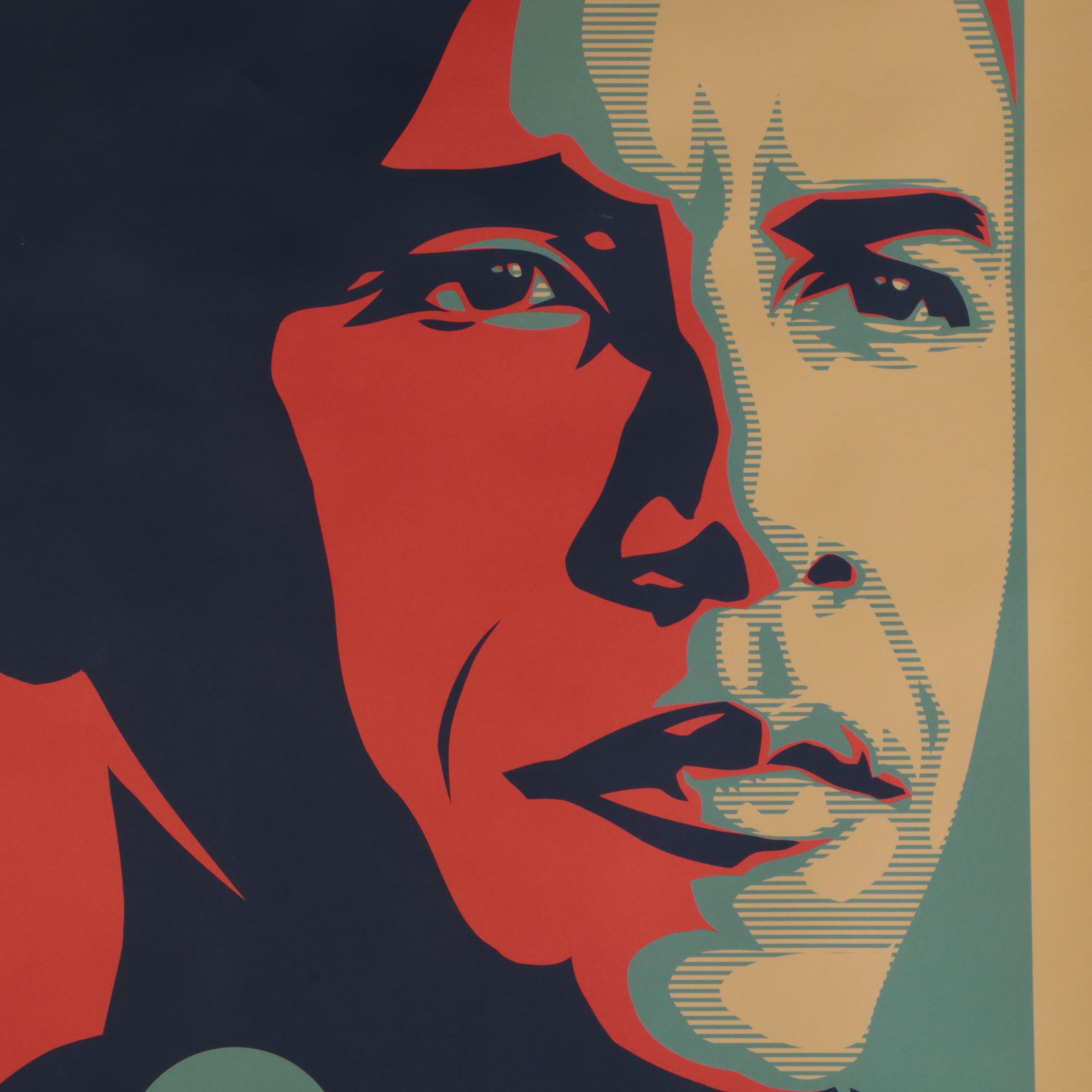 Lithograph After Shepard Fairey "Change" | EBTH