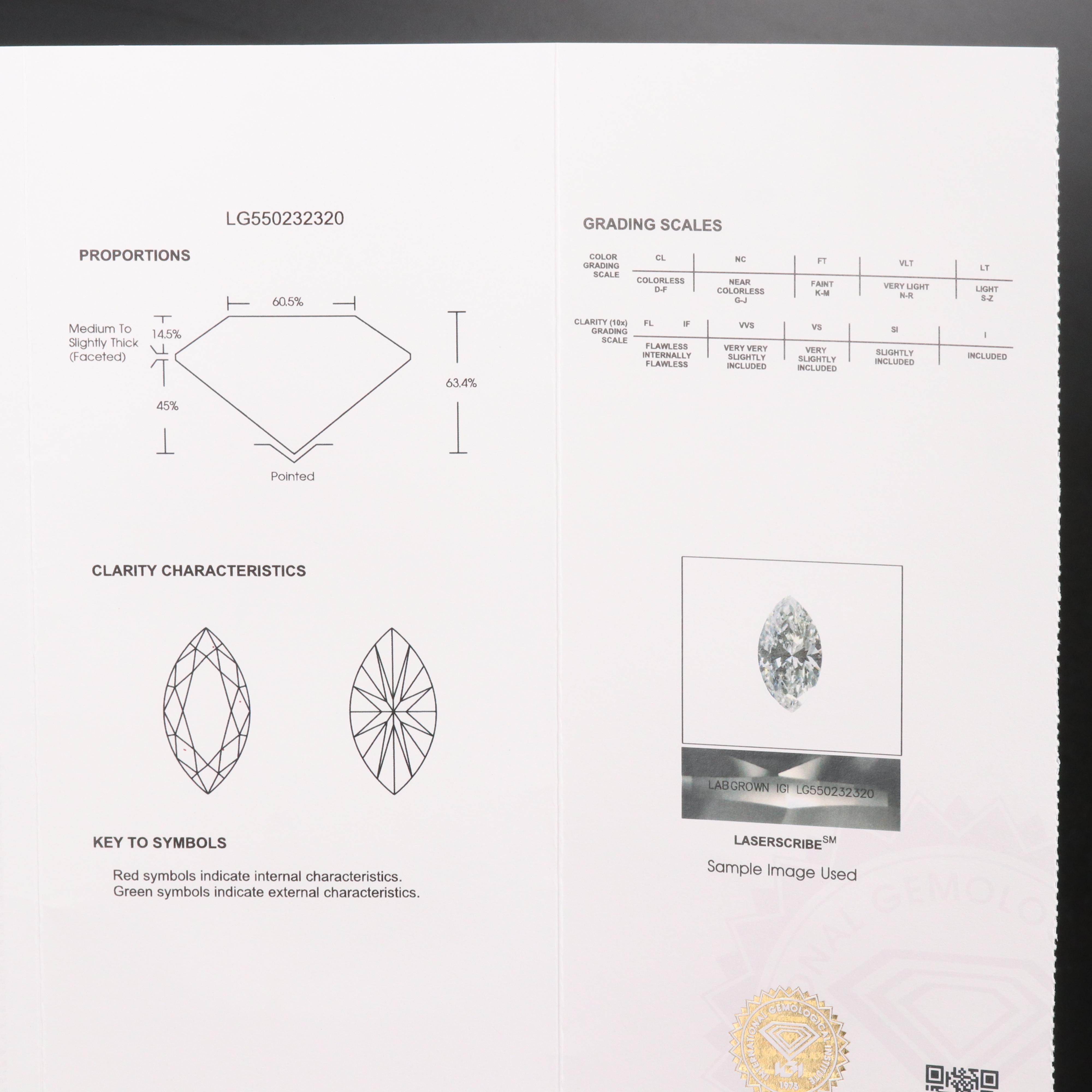 Loose 2.00 CT Lab Grown Diamond with IGI Report | EBTH