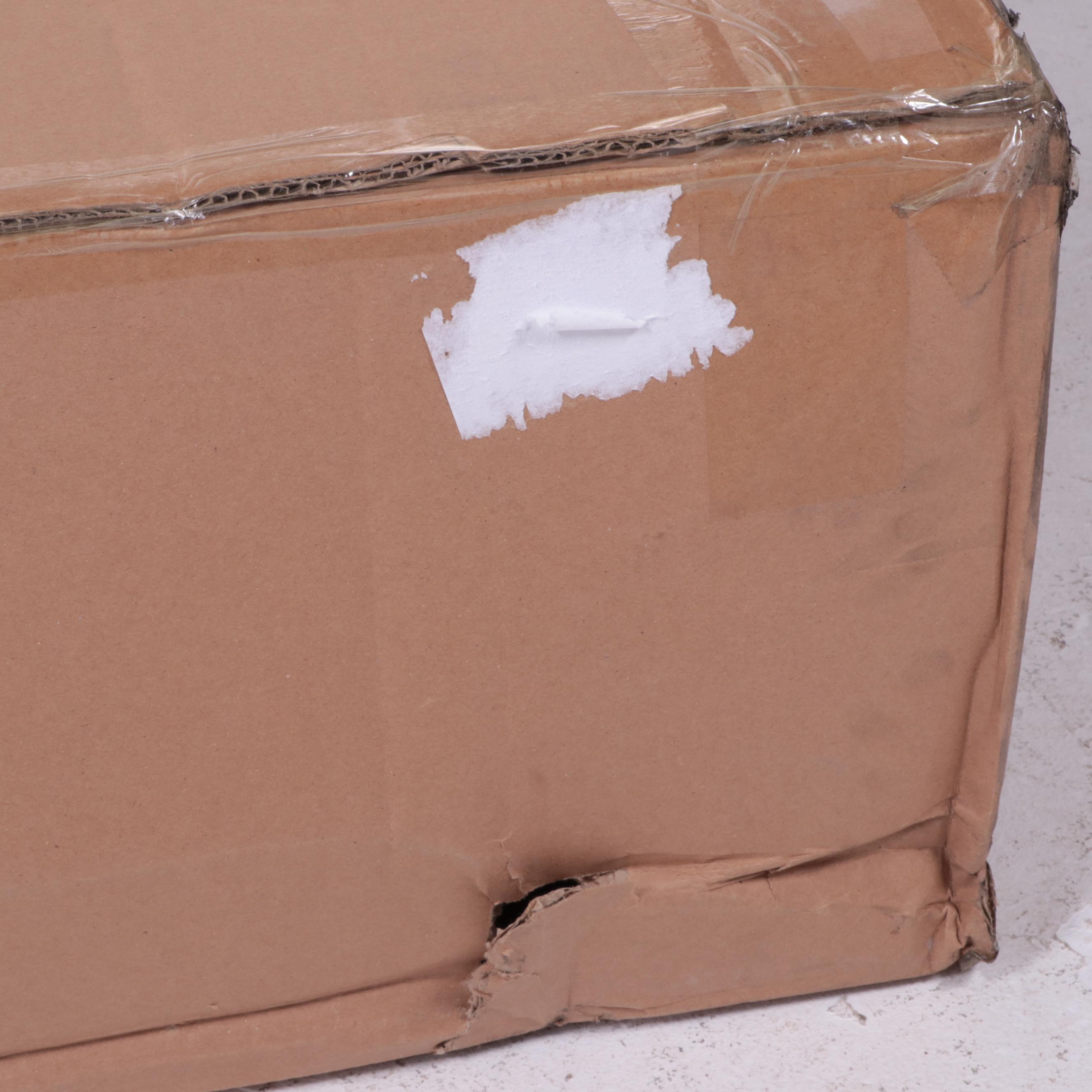 Threshold with Studio McGee Stanton Resin Wicker Patio Chaise Lounge | EBTH