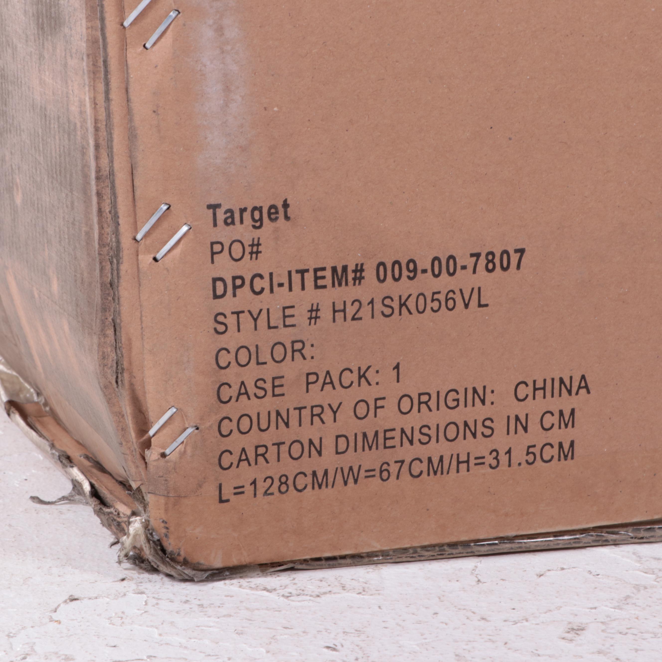 Threshold with Studio McGee Stanton Resin Wicker Patio Chaise Lounge | EBTH