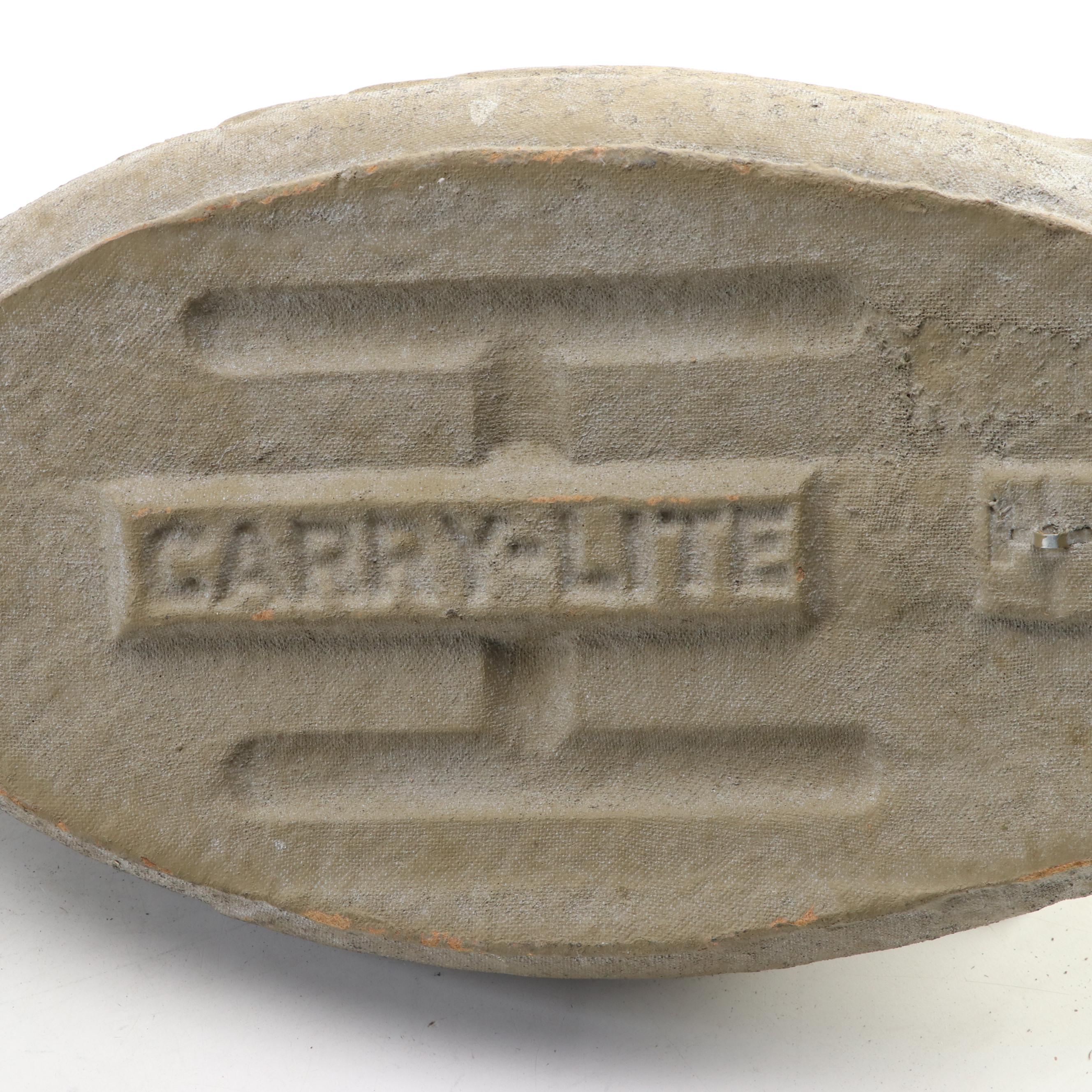 Carry-Lite Papier-mâché Duck Decoys with Glass Eyes, Mid-20th Century ...