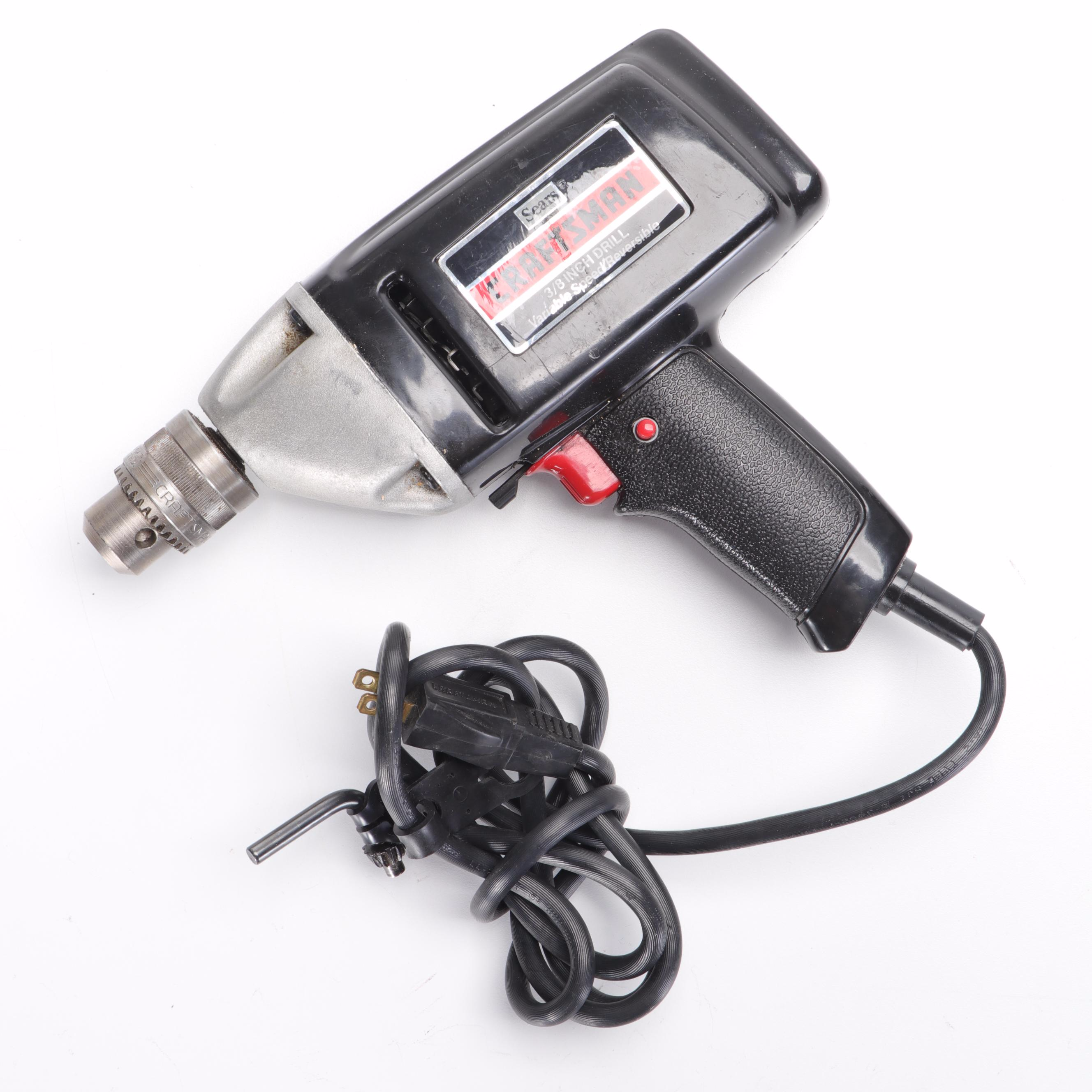 Sears Craftsman Power Drill With Hex Key Sets and More Hand Tools | EBTH