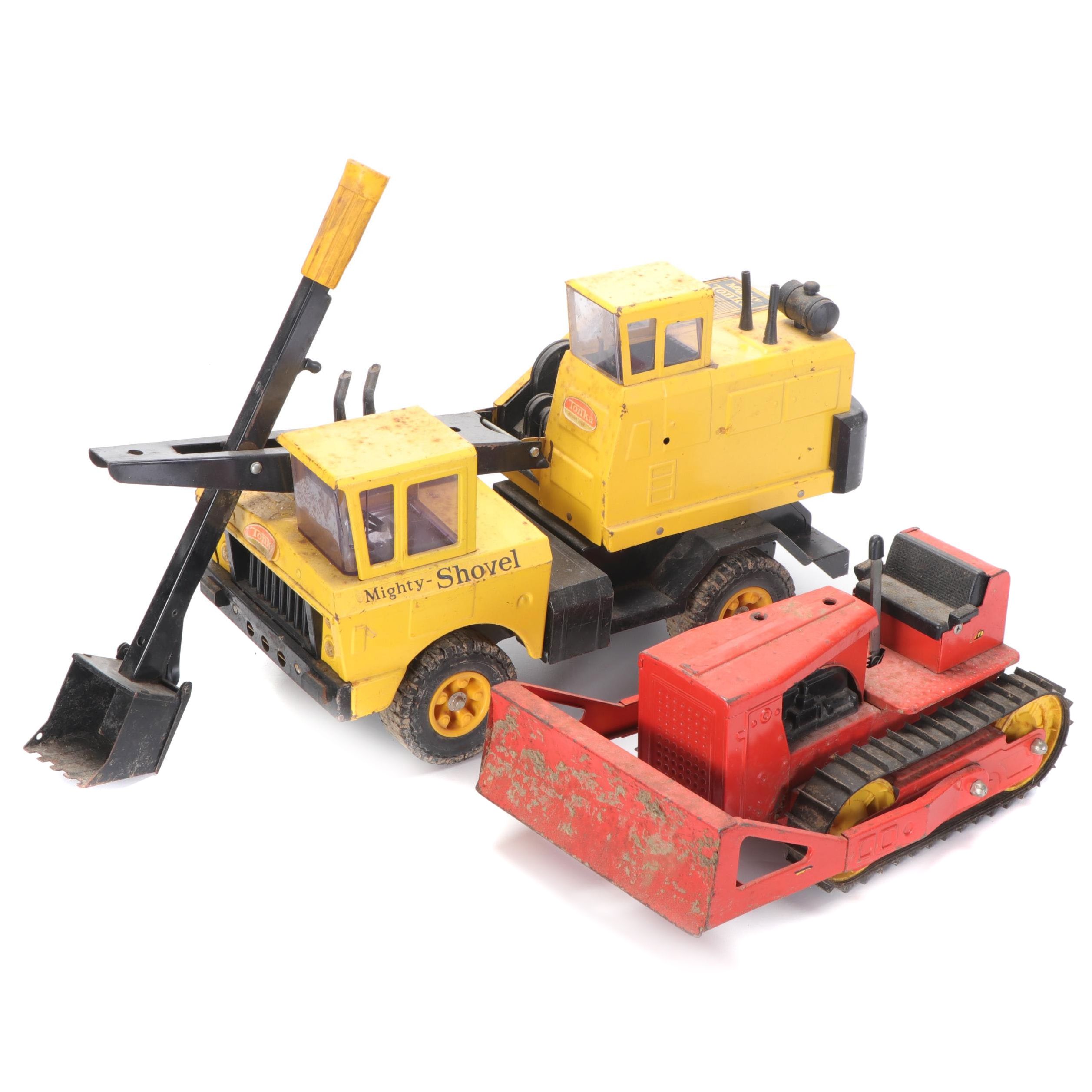 Tonka Mighty Shovel and Grader | EBTH