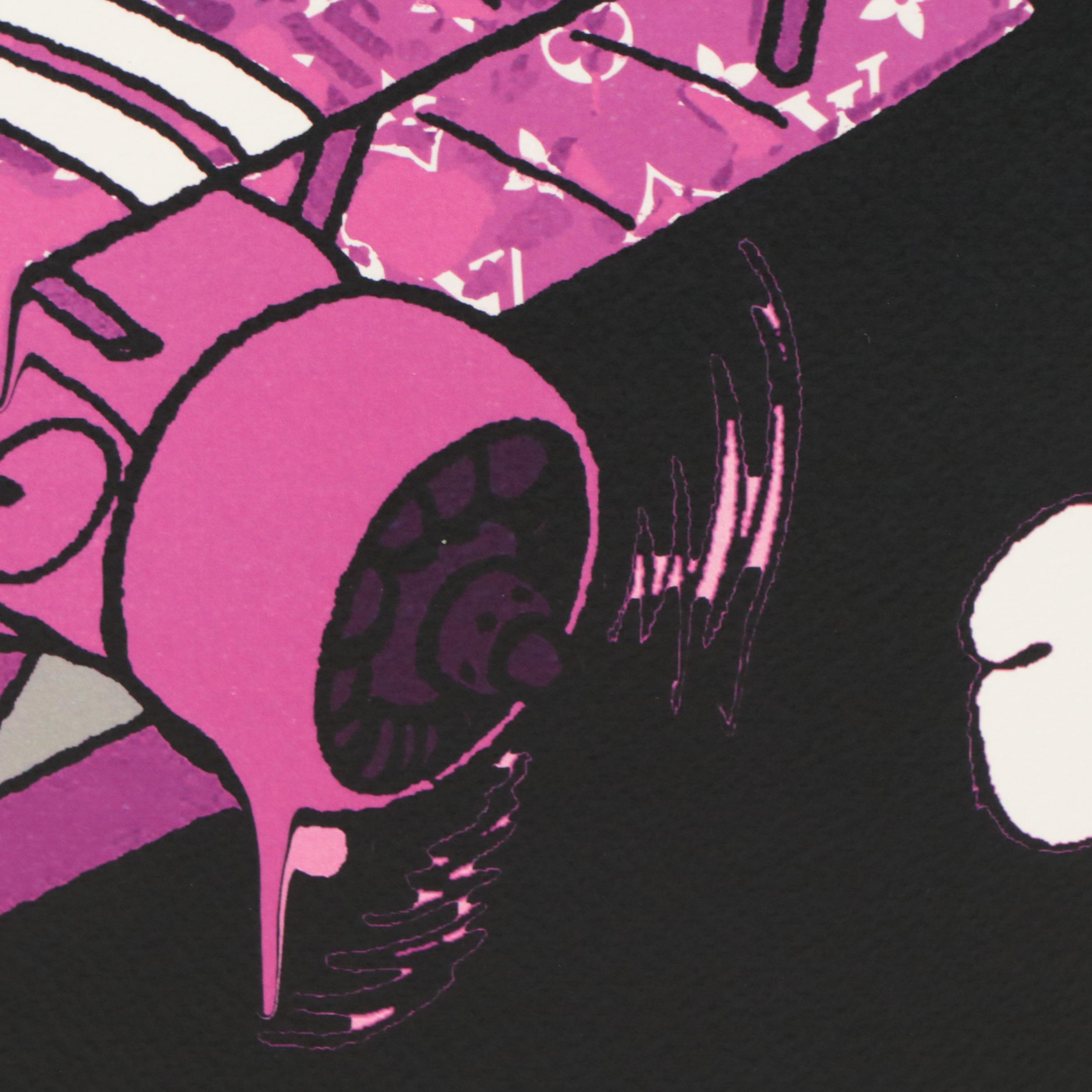 Death NYC Pop Art Graphic Print Featuring Peanuts Belle, 2019 | EBTH