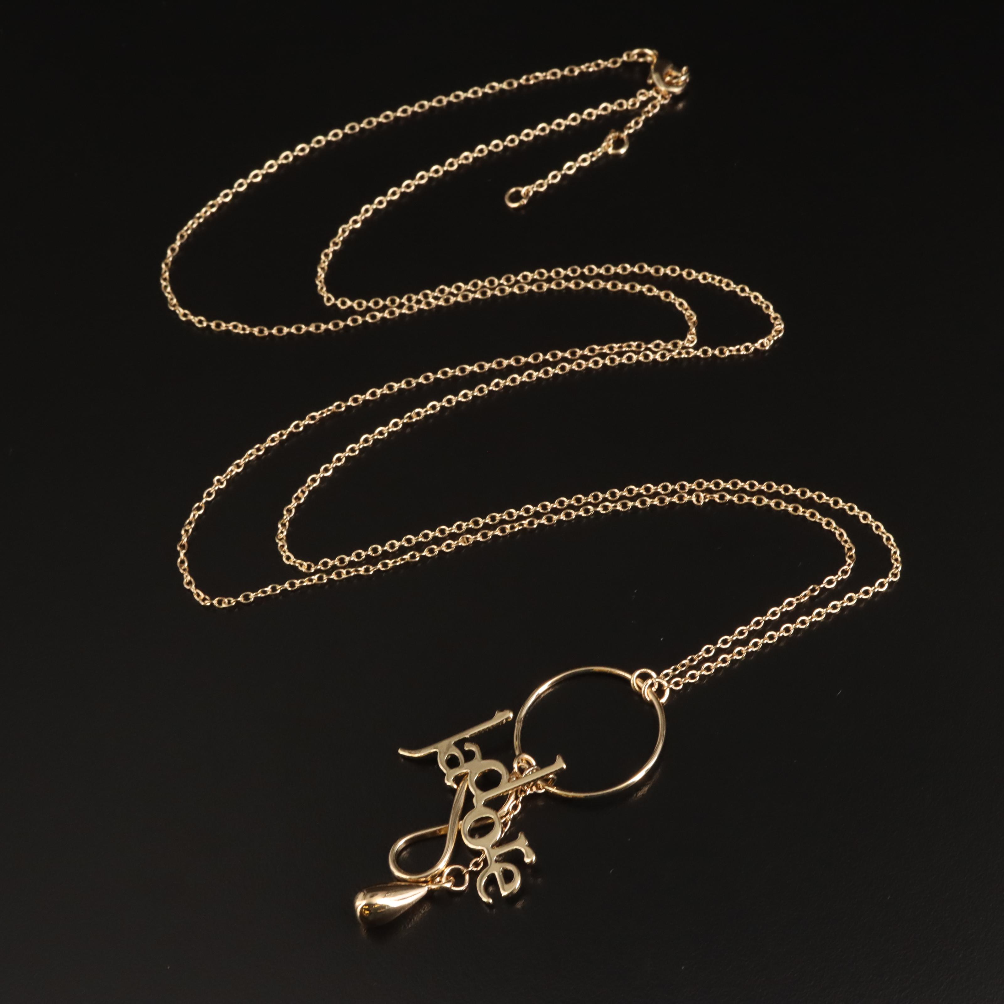 Dior "J'adore Eau de Parfum" Promotional Necklace | EBTH