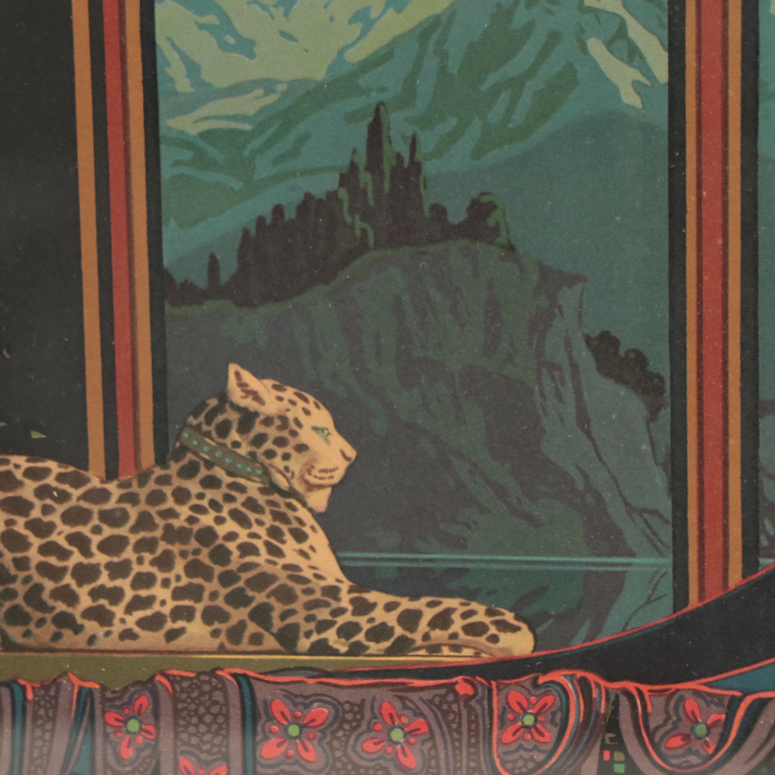 Offset Lithograph After Frederick Packer "Goddess of the Mountains" | EBTH