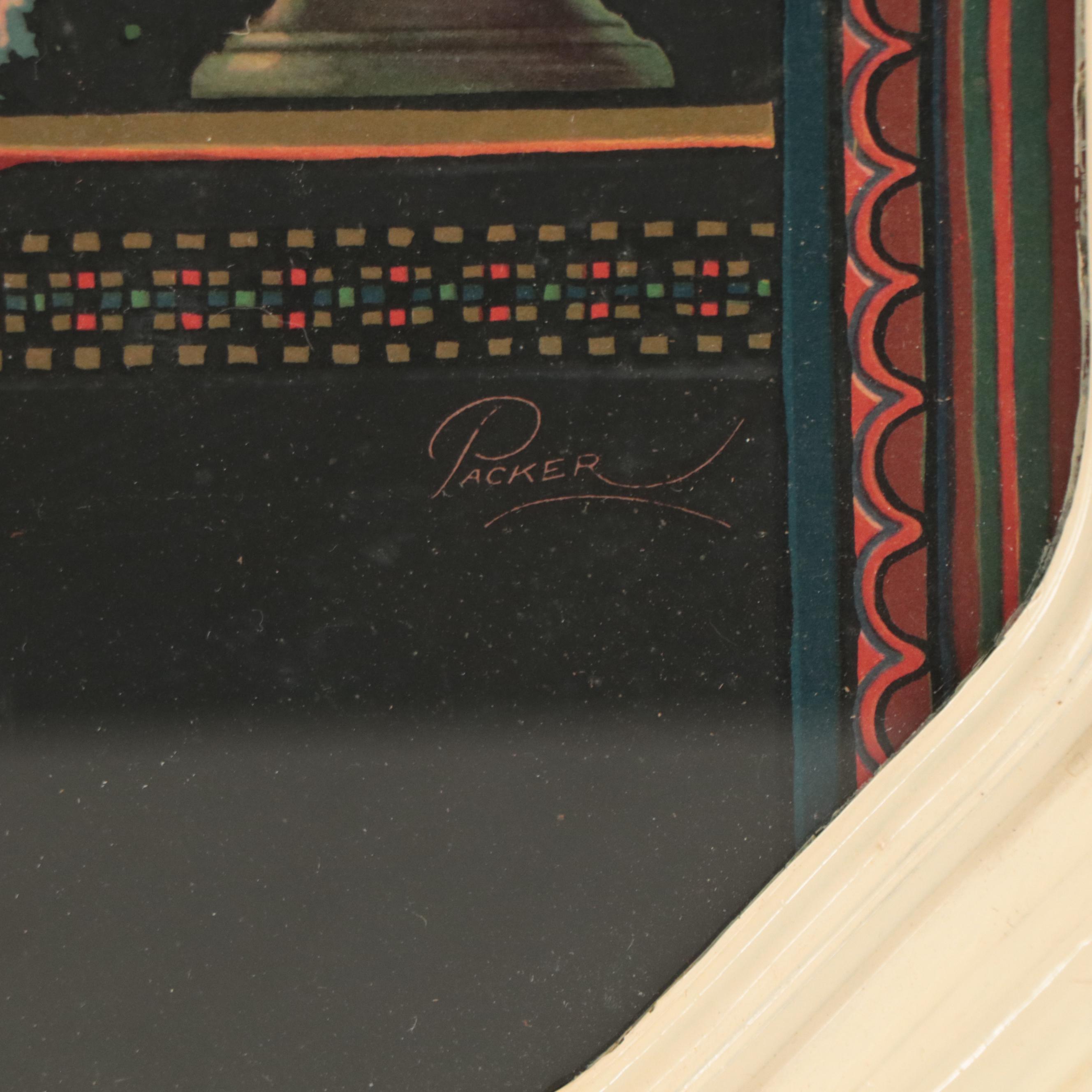 Offset Lithograph After Frederick Packer "Goddess of the Mountains" | EBTH