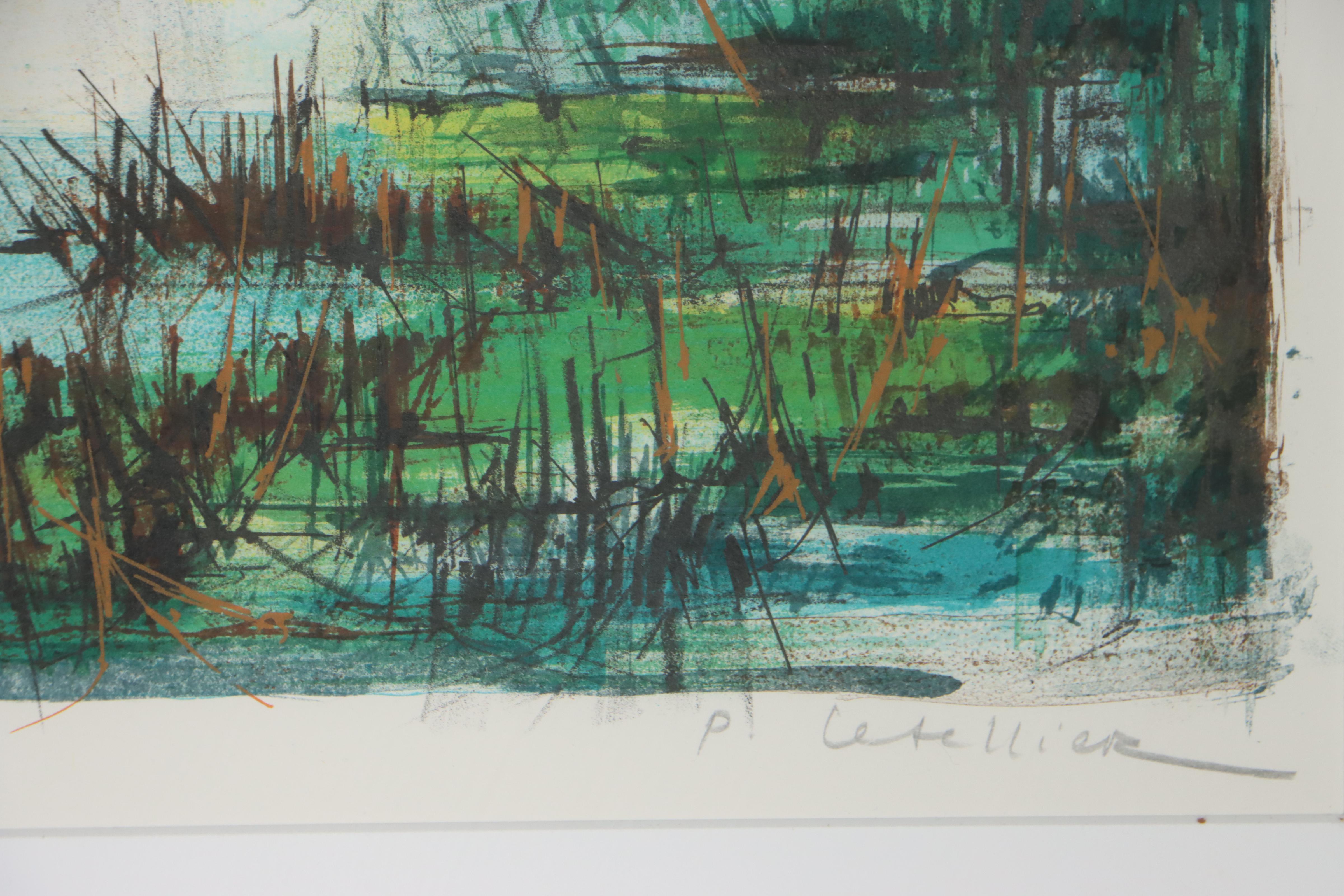 Pierre Letellier Landscape Lithograph | EBTH