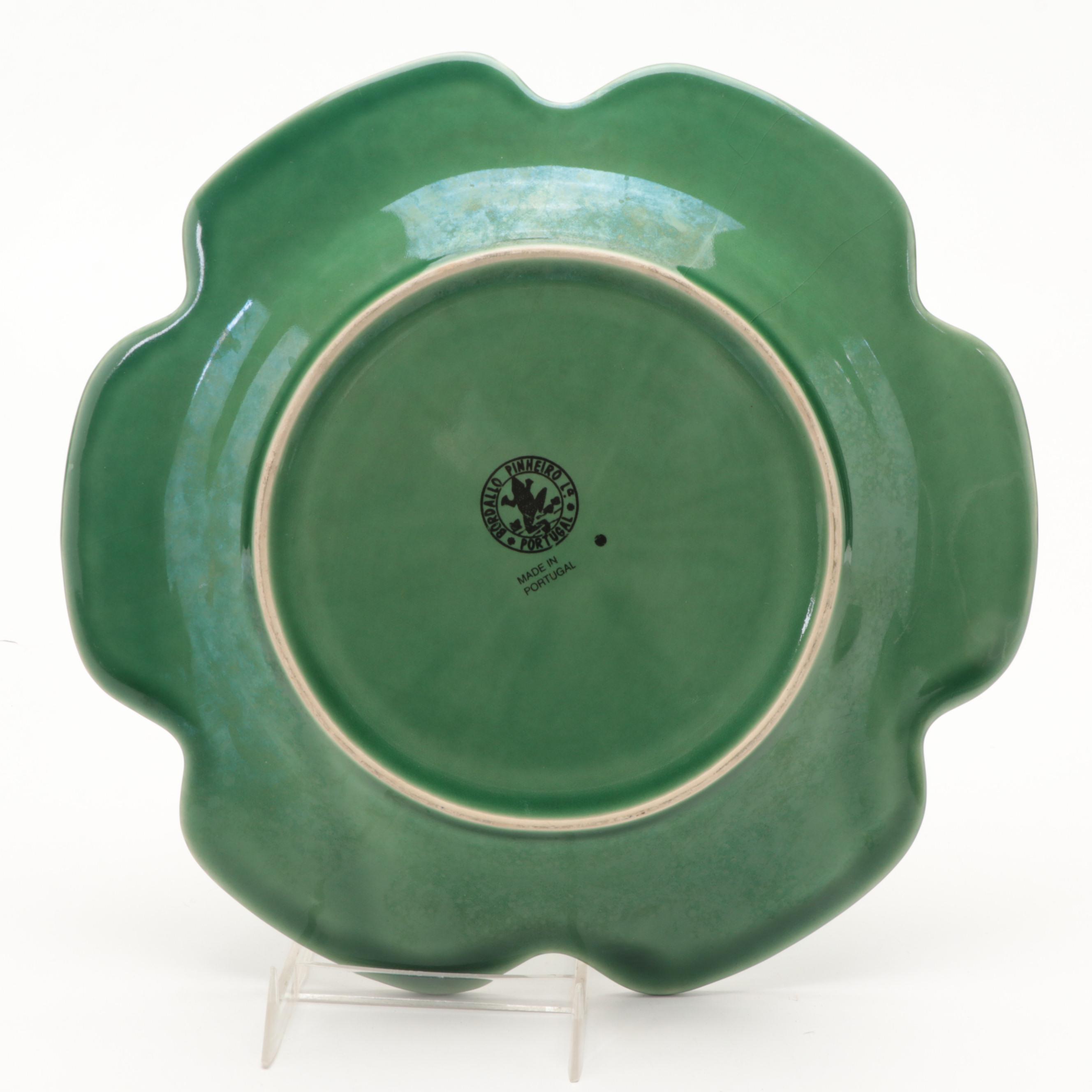 Bordallo Pinheiro "Cabbage" and Other Majolica Dinnerware and Table ...