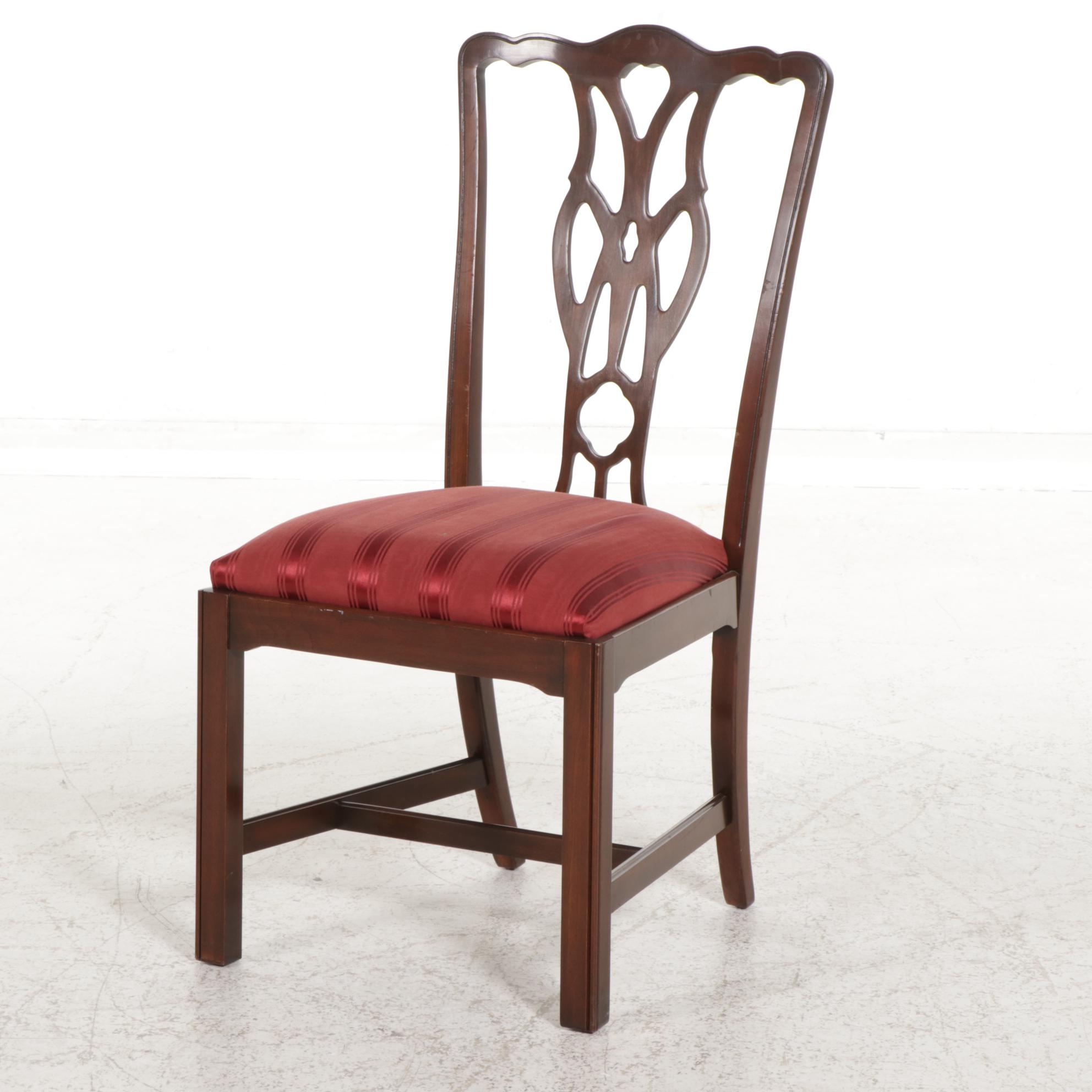 Harden Chippendale Style Dining Table and Eight Chairs | EBTH