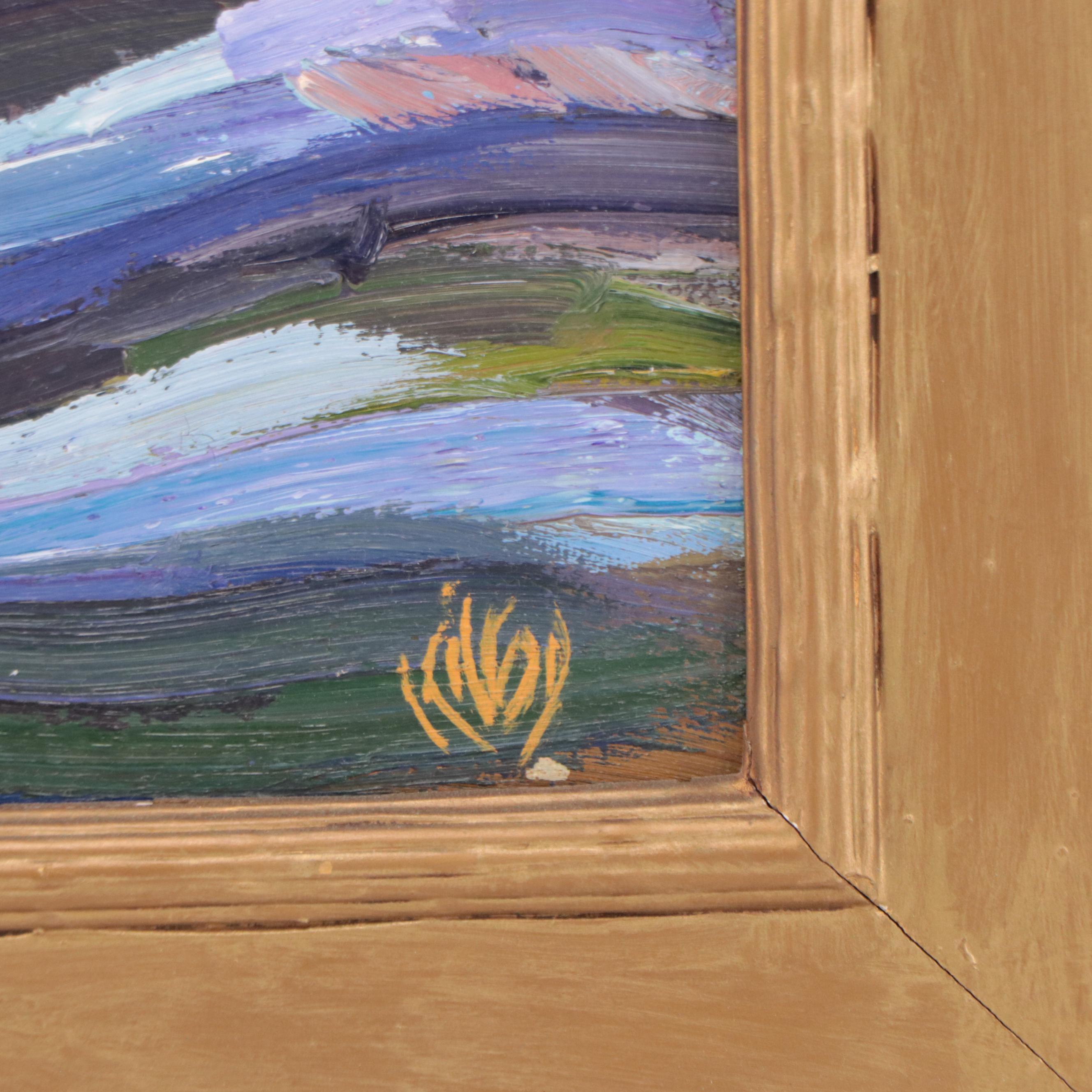 John Kilroy Oil Painting "Calypso," Late 20th Century | EBTH