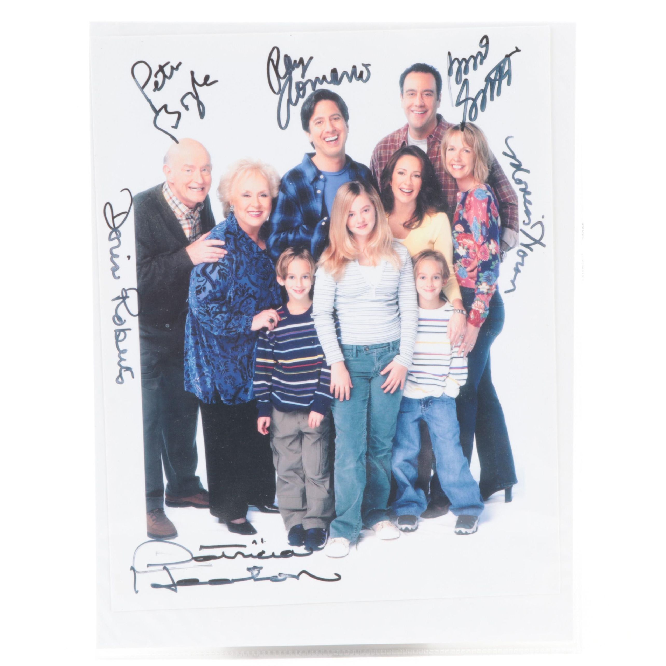 Everybody Loves Raymond Cast Signed Giclée with Romano and More, Late ...