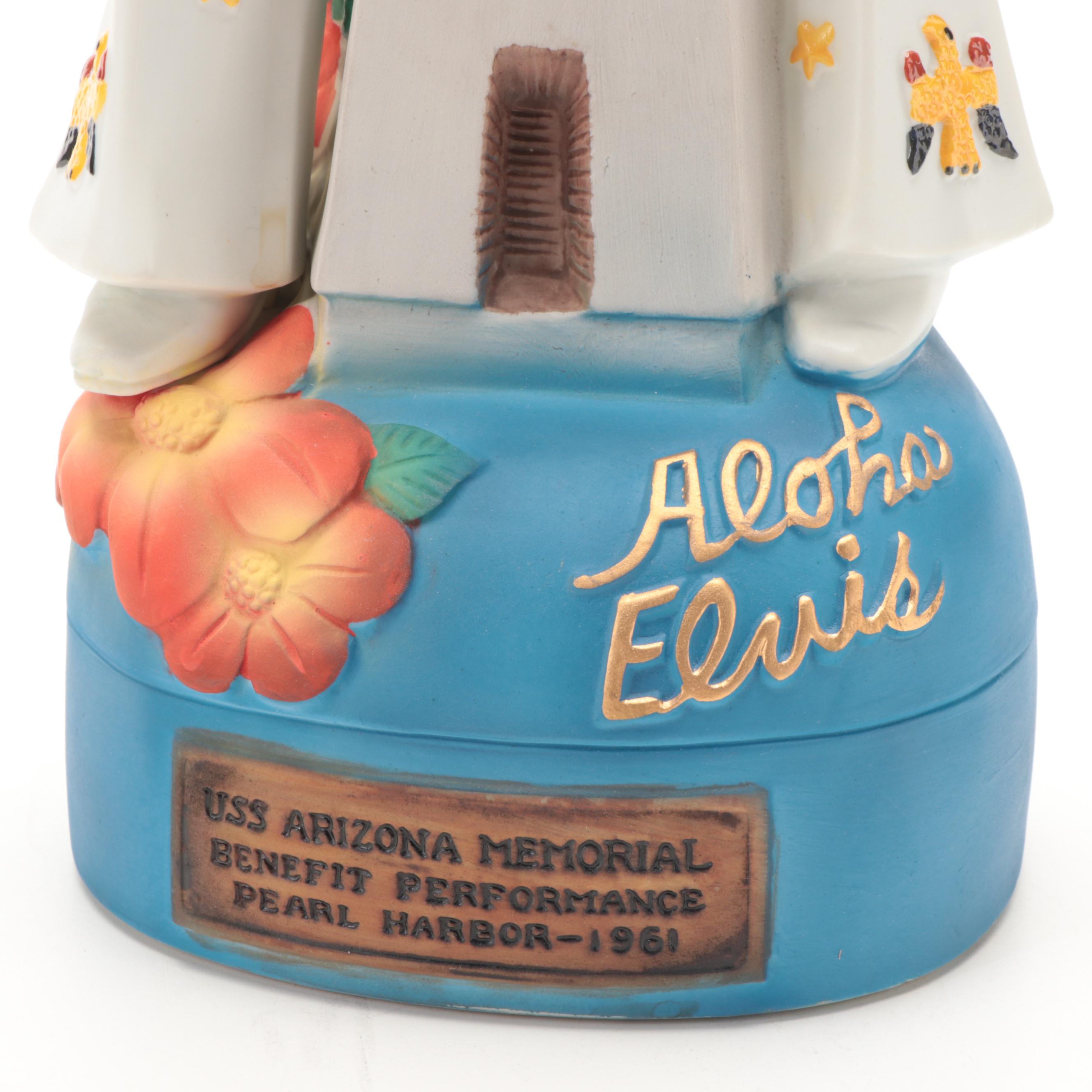 McCormick Distilling "Aloha" Elvis Presley Musical Decanter | EBTH