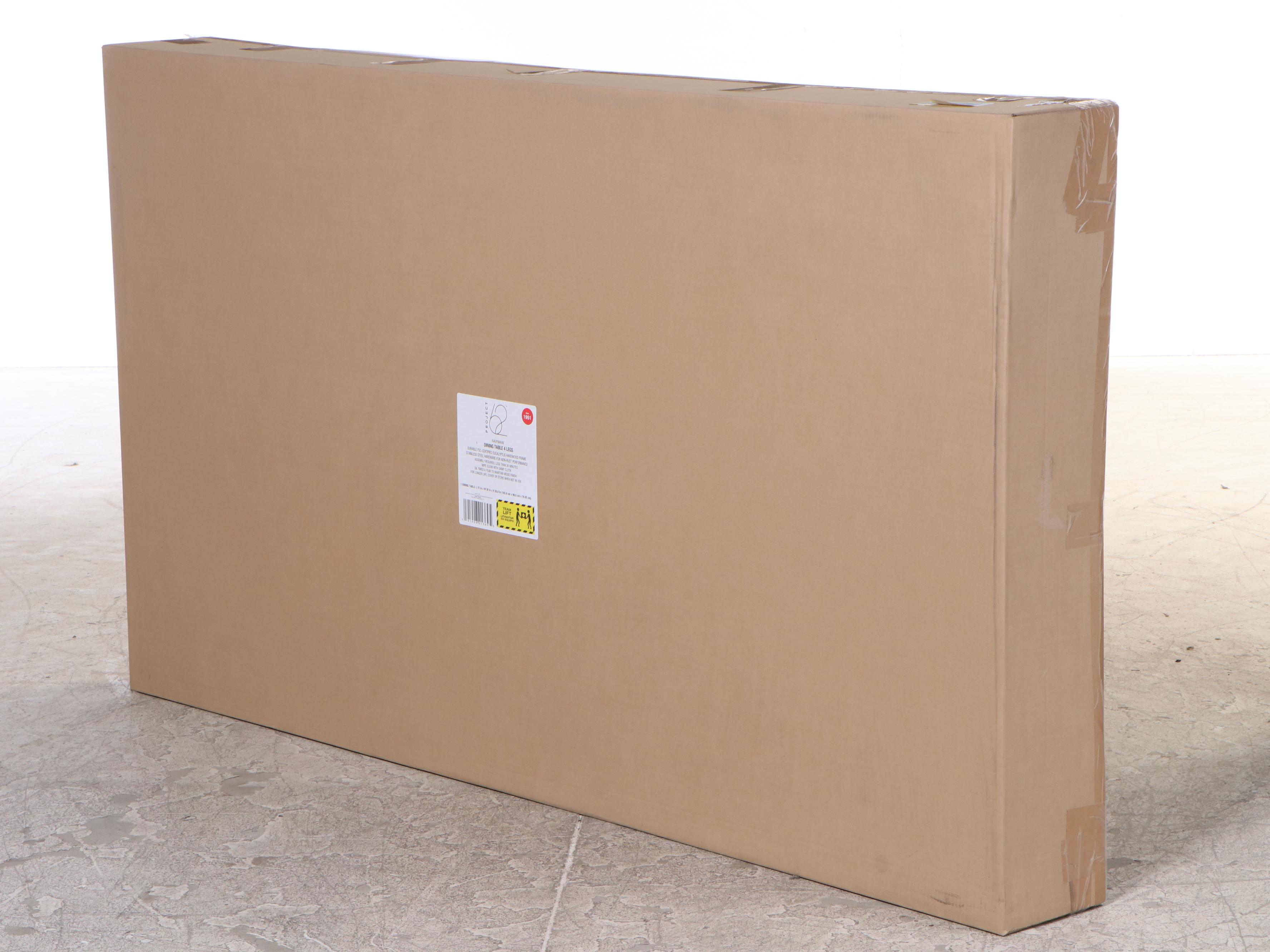 Project 62 Kaufmann Eucalyptus Wood Patio Dining Table | EBTH