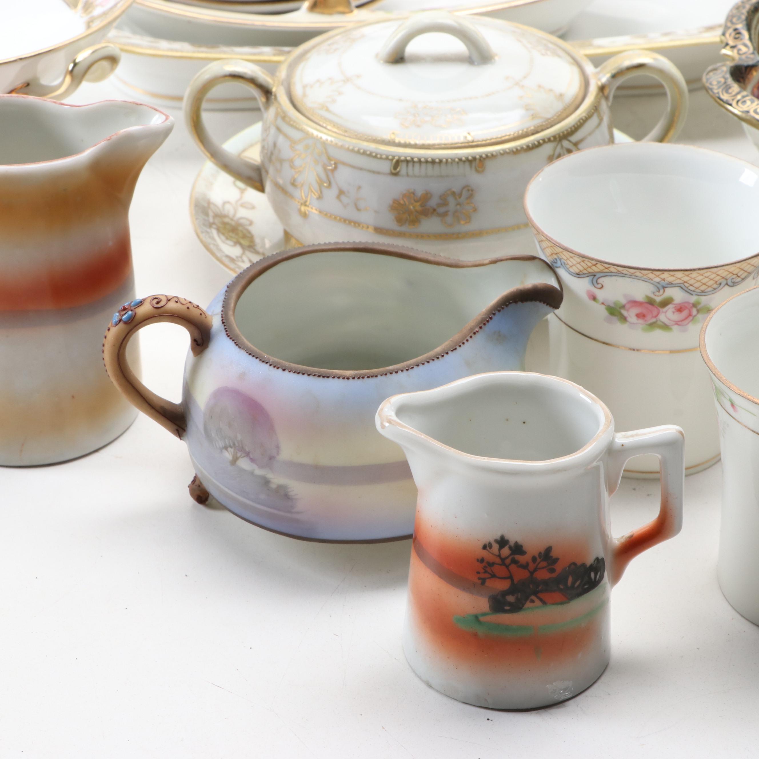 Morimura Brothers and Other Nippon Porcelain Tableware, Early 20th ...