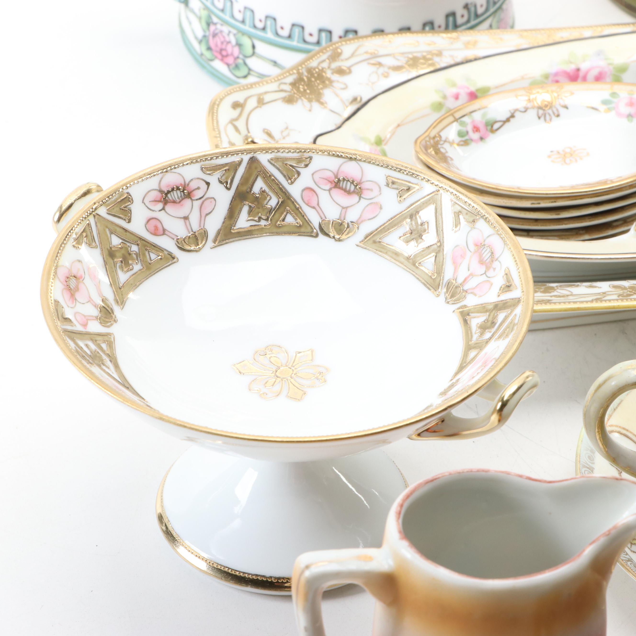Morimura Brothers and Other Nippon Porcelain Tableware, Early 20th ...