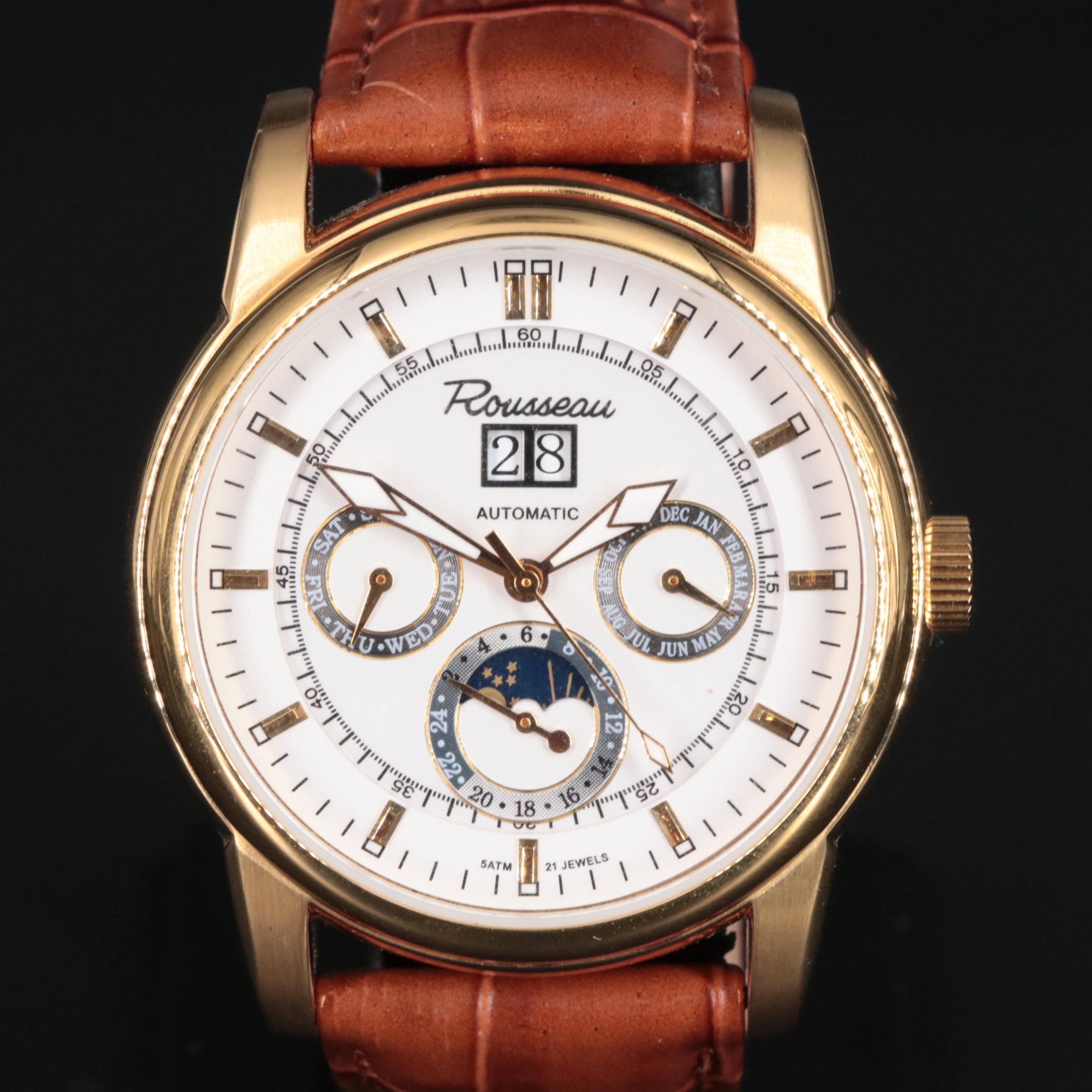 Masonic Triangular Shaped Swiss Automatic Wristwatch | EBTH