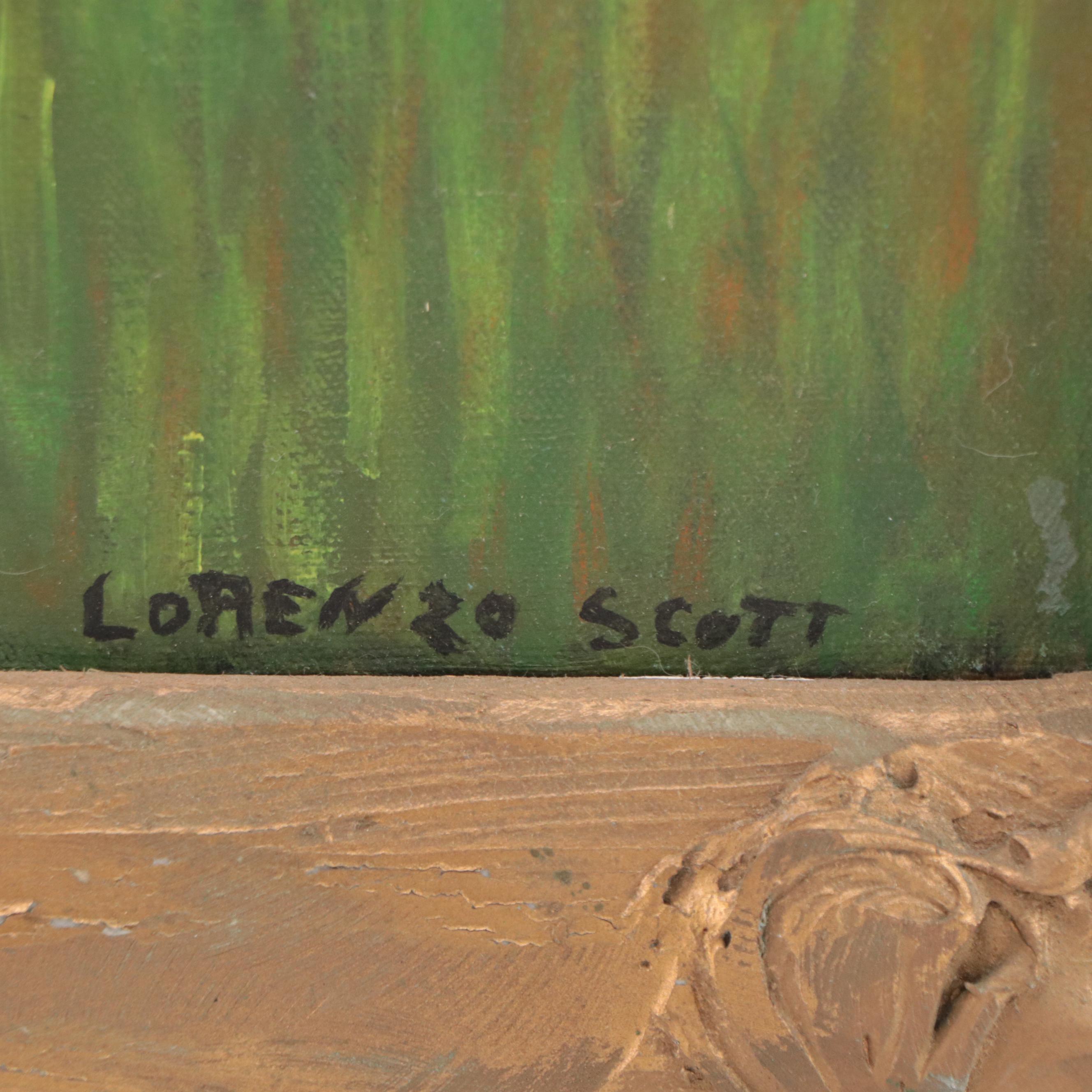 Lorenzo Scott Landscape Oil Painting | EBTH