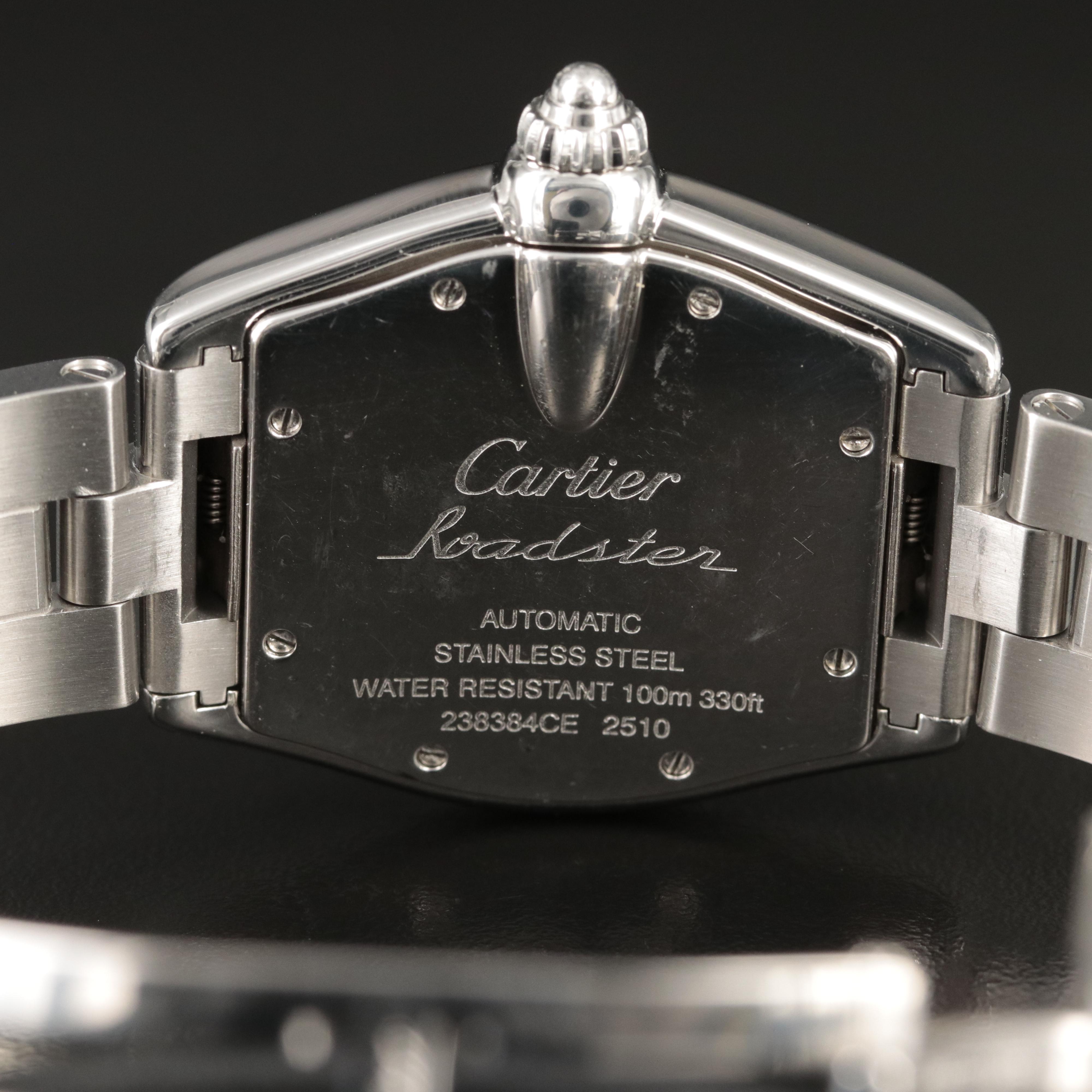 Cartier Roadster Automatic Stainless Steel Wristwatch | EBTH