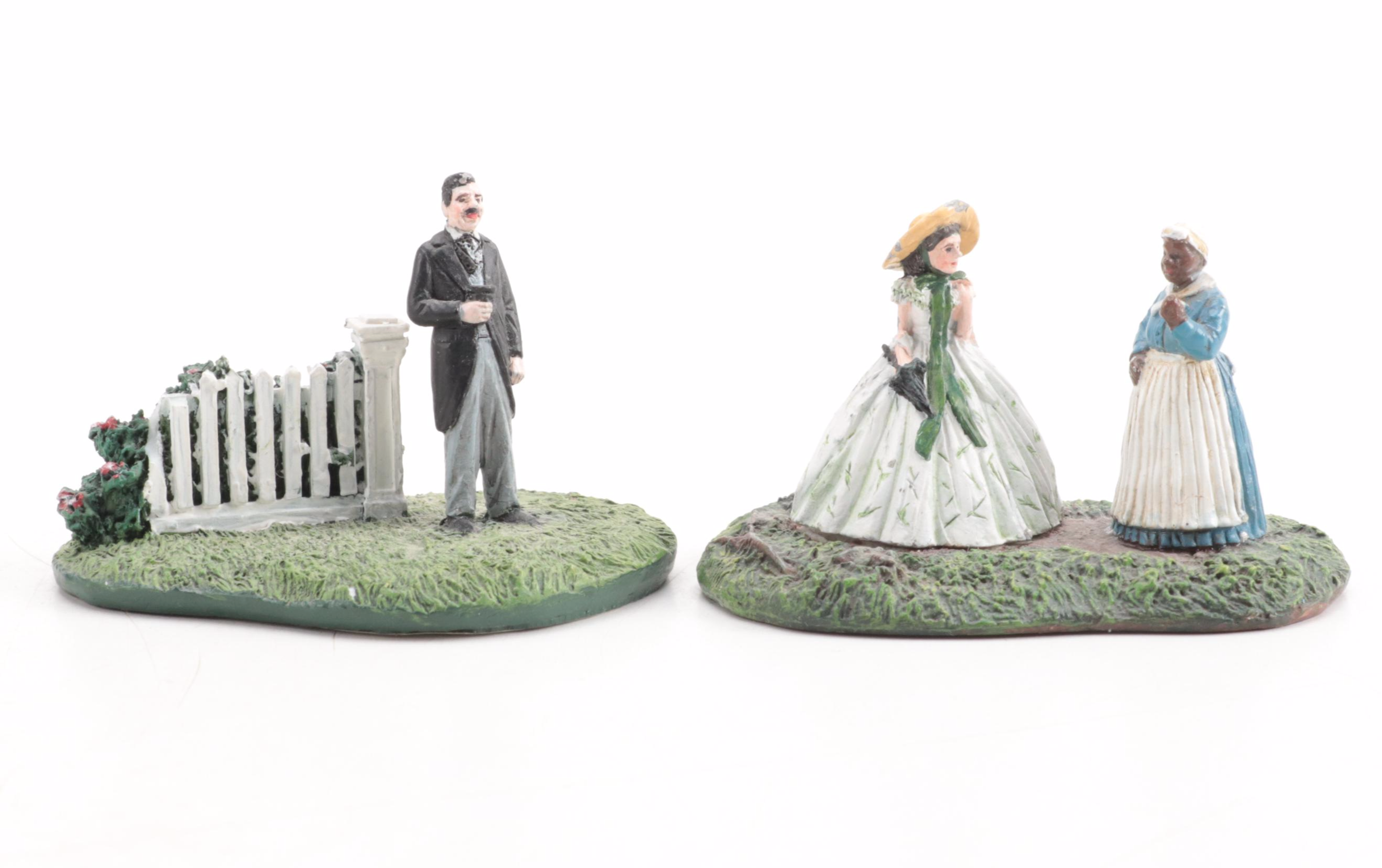 Hawthorne Ceramic Miniatures and W.S. George Gone with the Wind Music ...