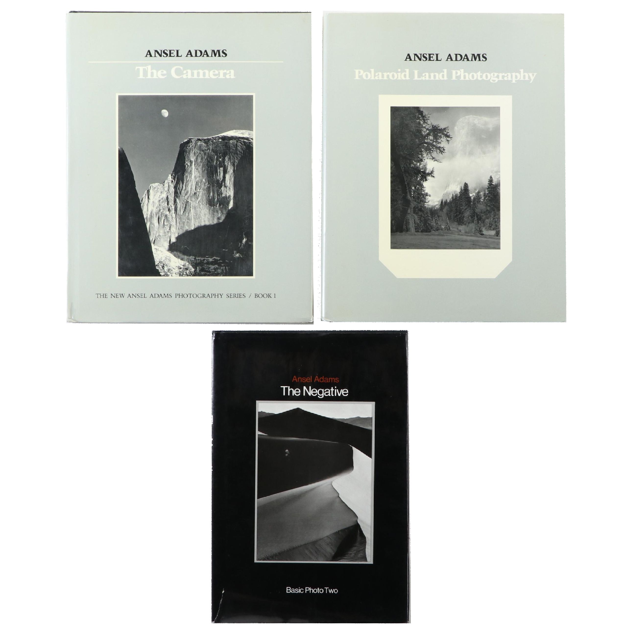 Signed Ansel Adams Photography Books Including "The Camera" and "The ...