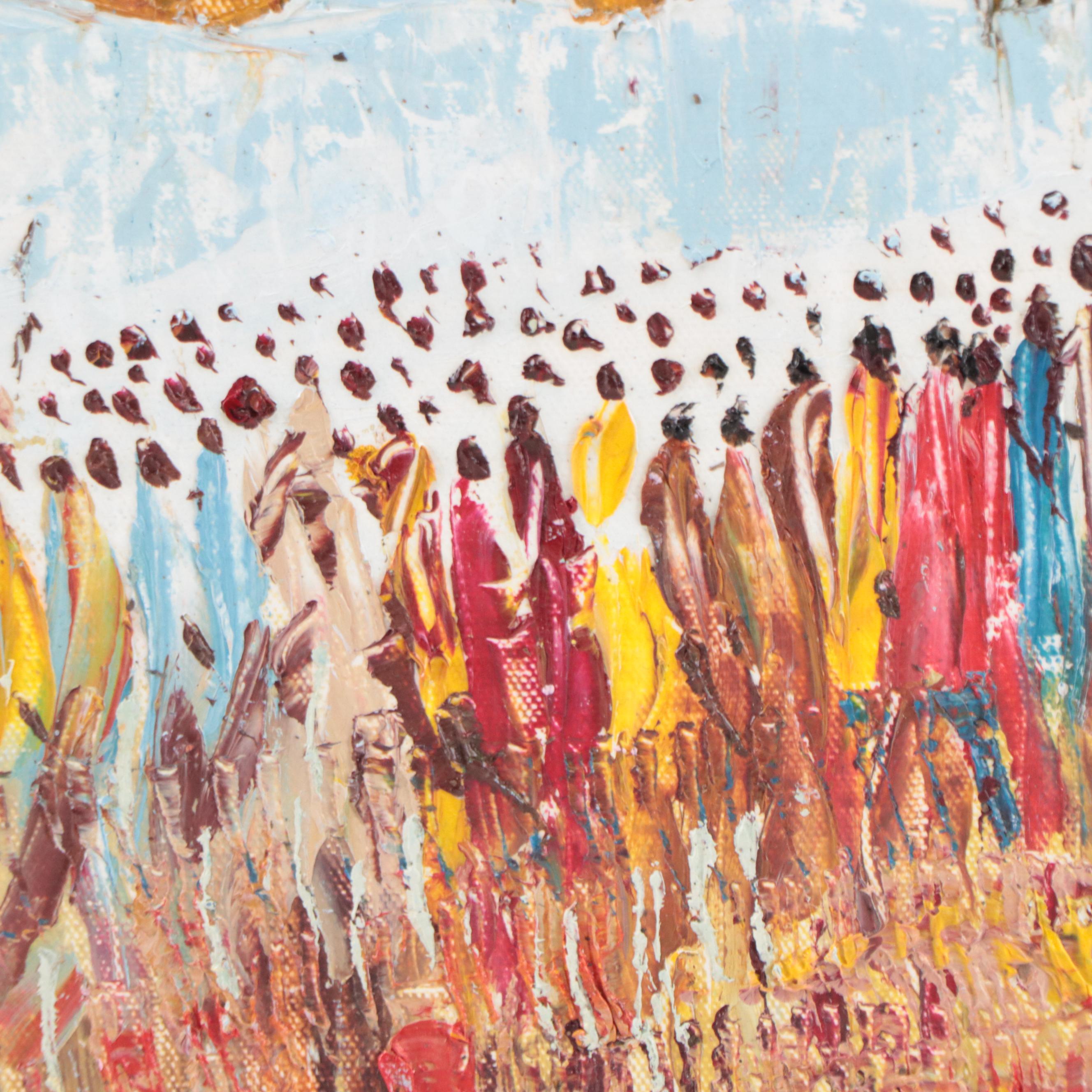 Bayo Ogundele Oil Painting "After Today's Work," 2022 | EBTH