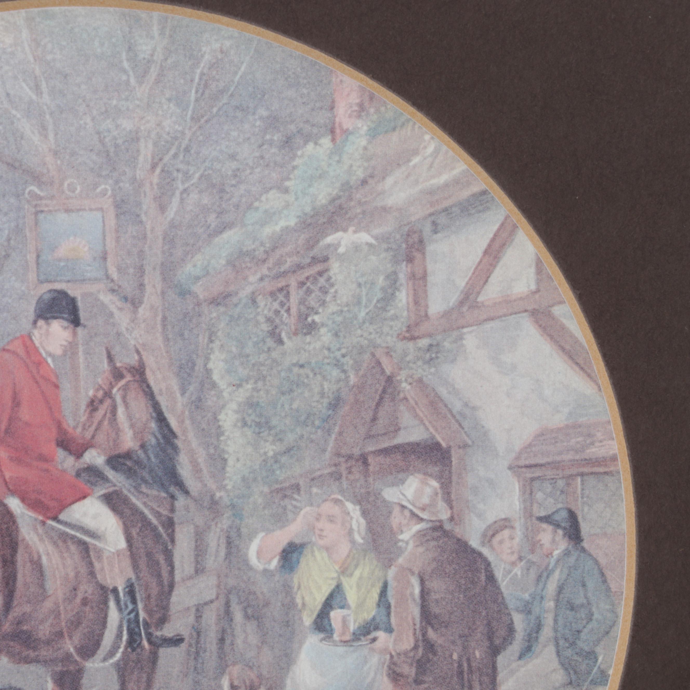 Equestrian Offset Lithograph After W. J. Shayer "Resting," Circa 1970 ...