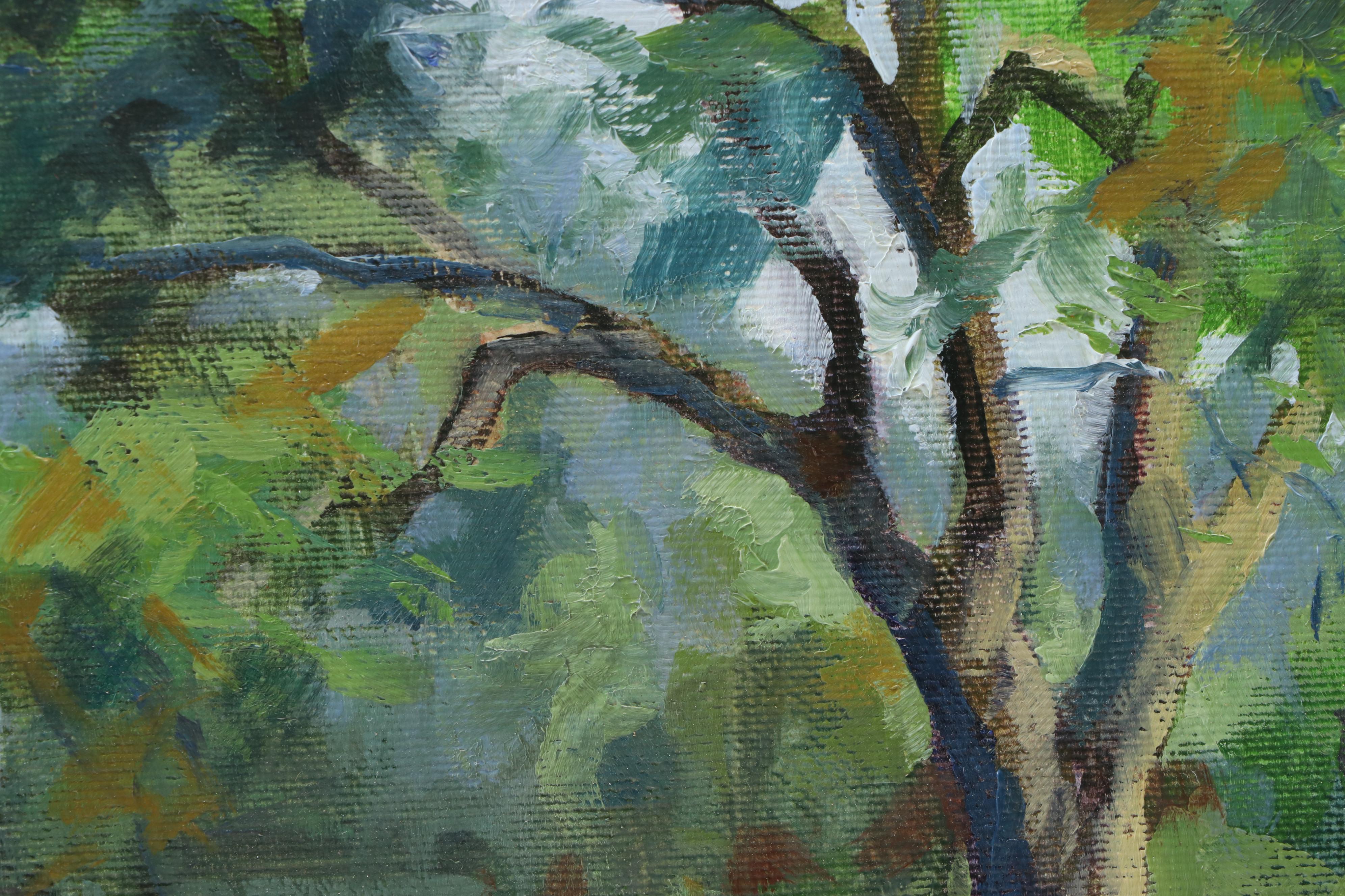 Bob Rohm Forest Interior Landscape Oil Painting | EBTH