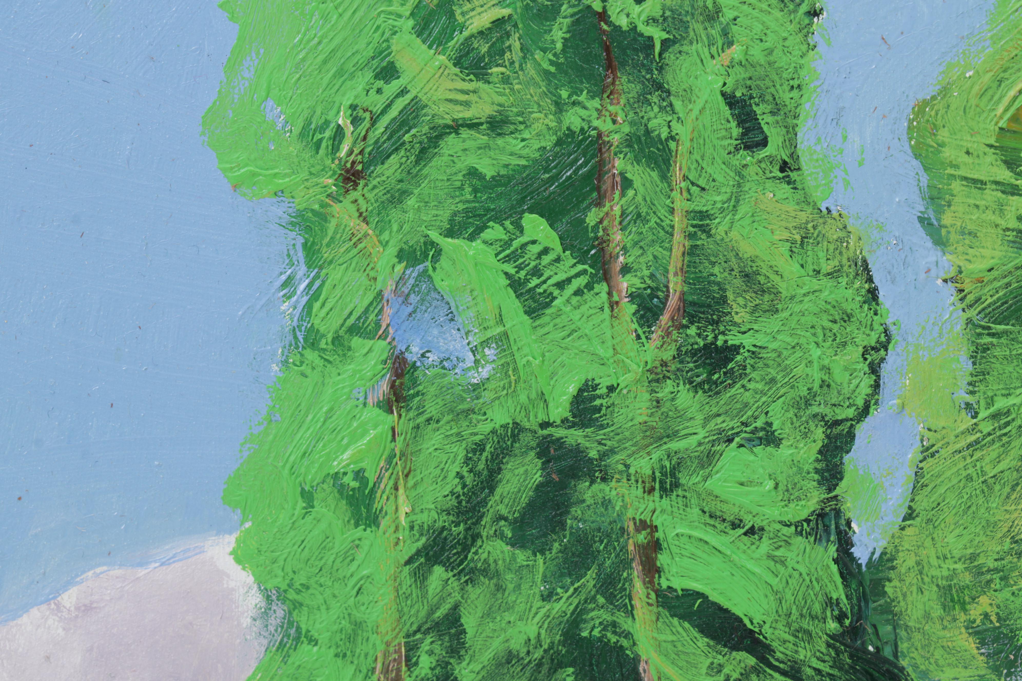 Kenneth R. Burnside Oil Painting of Pastoral Creekside, 21st Century | EBTH