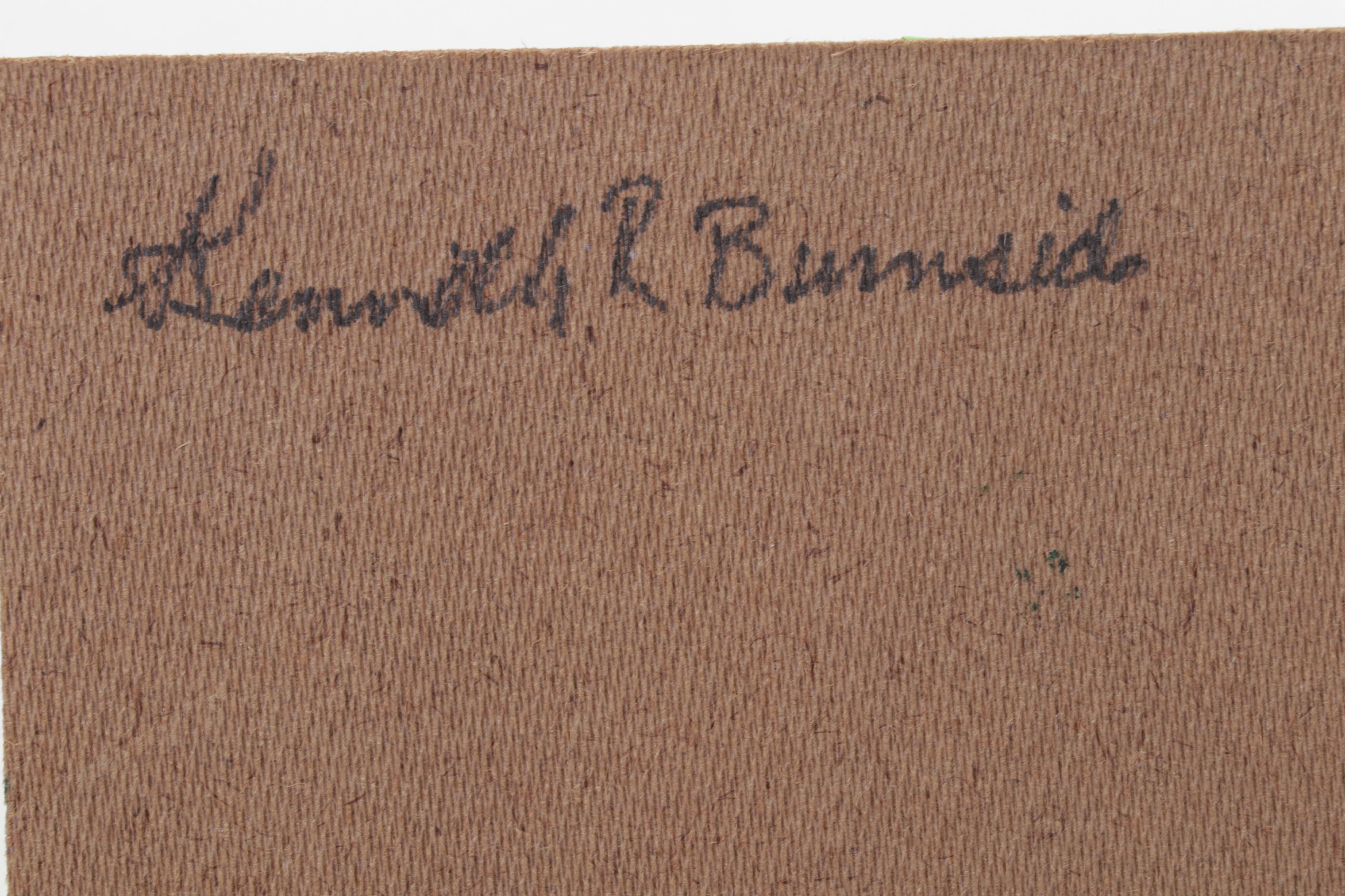 Kenneth R. Burnside Oil Painting of Pastoral Creekside, 21st Century | EBTH