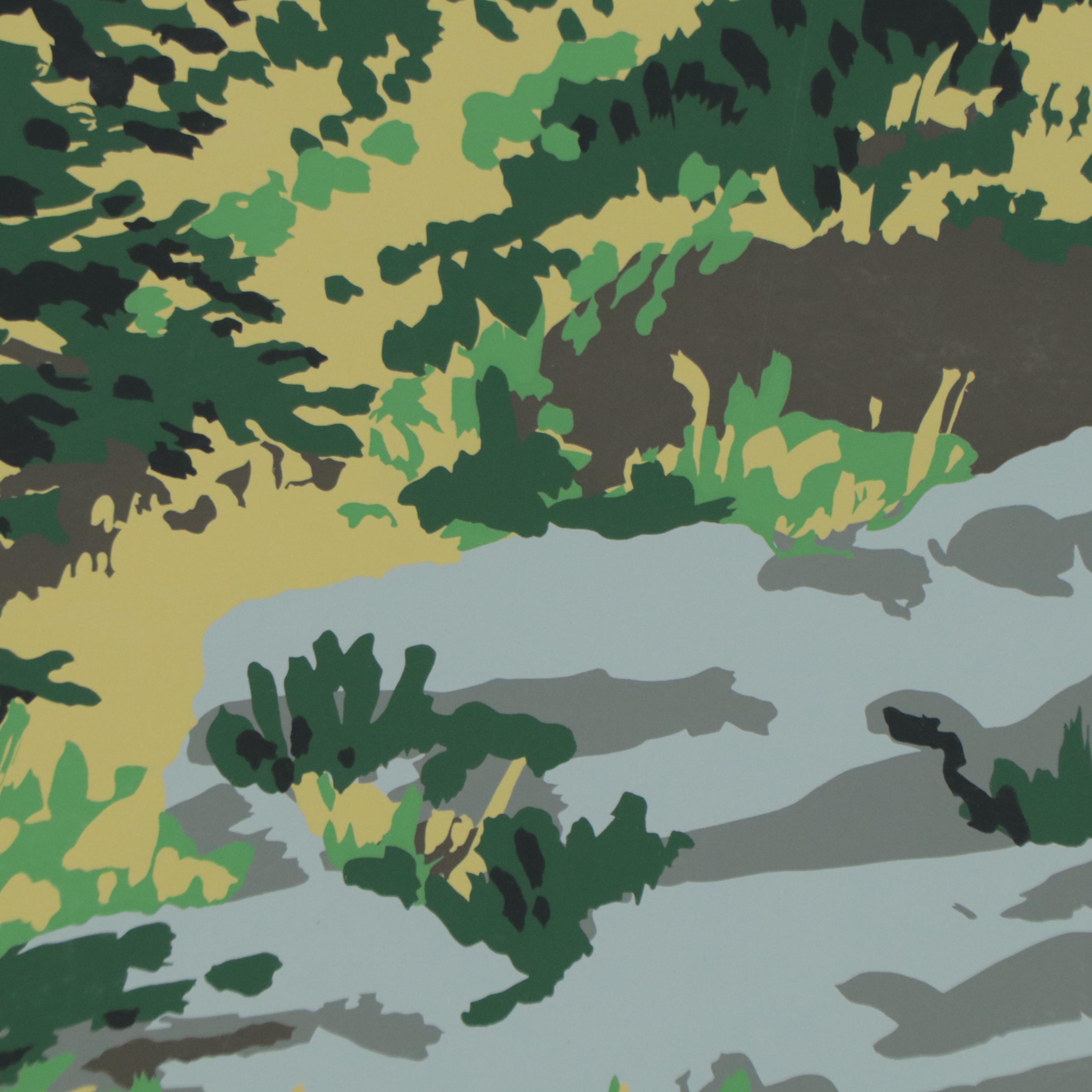 Neil G. Welliver Landscape Serigraph "Si's Hill," 1973 | EBTH