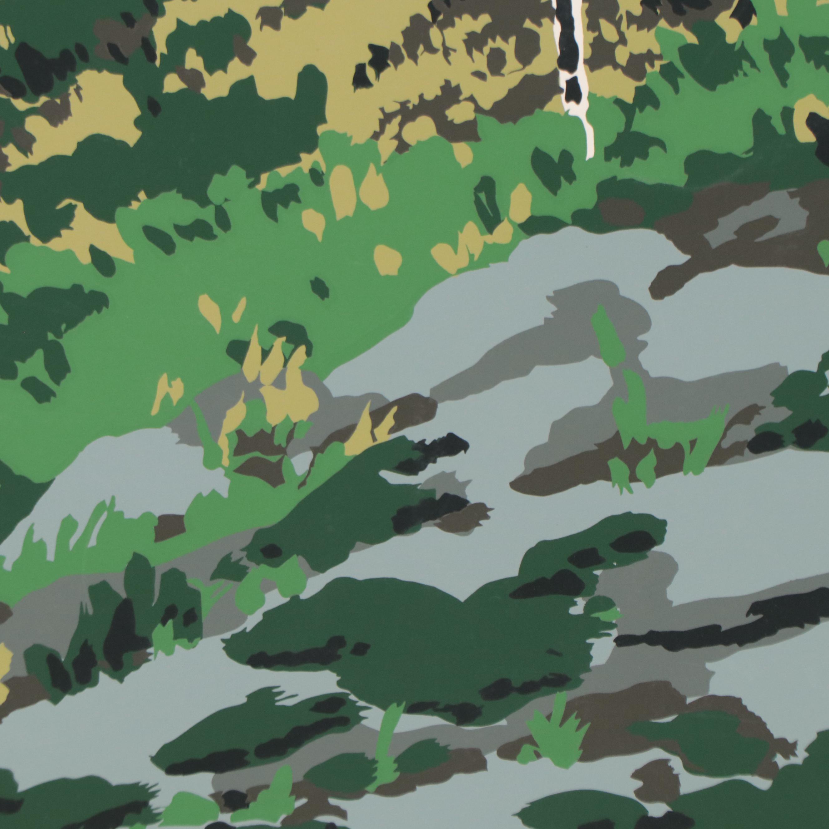 Neil G. Welliver Landscape Serigraph "Si's Hill," 1973 | EBTH