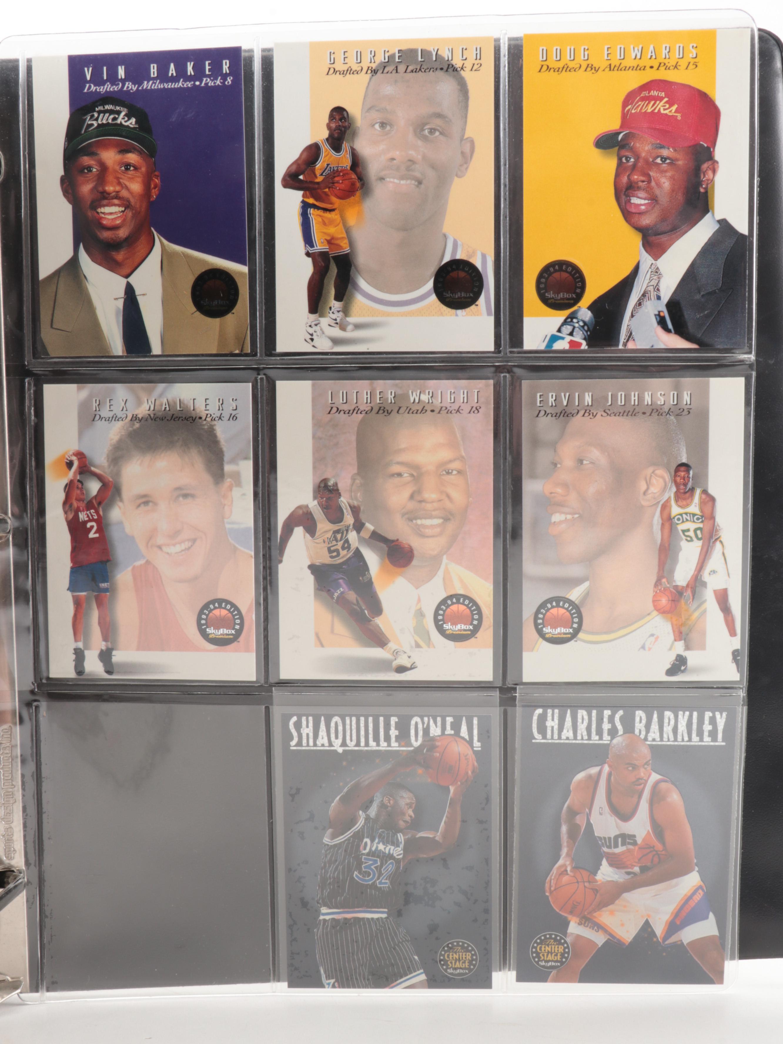 Skybox Basketball Cards Including Jordan, Mourning Rookie, More Stars ...