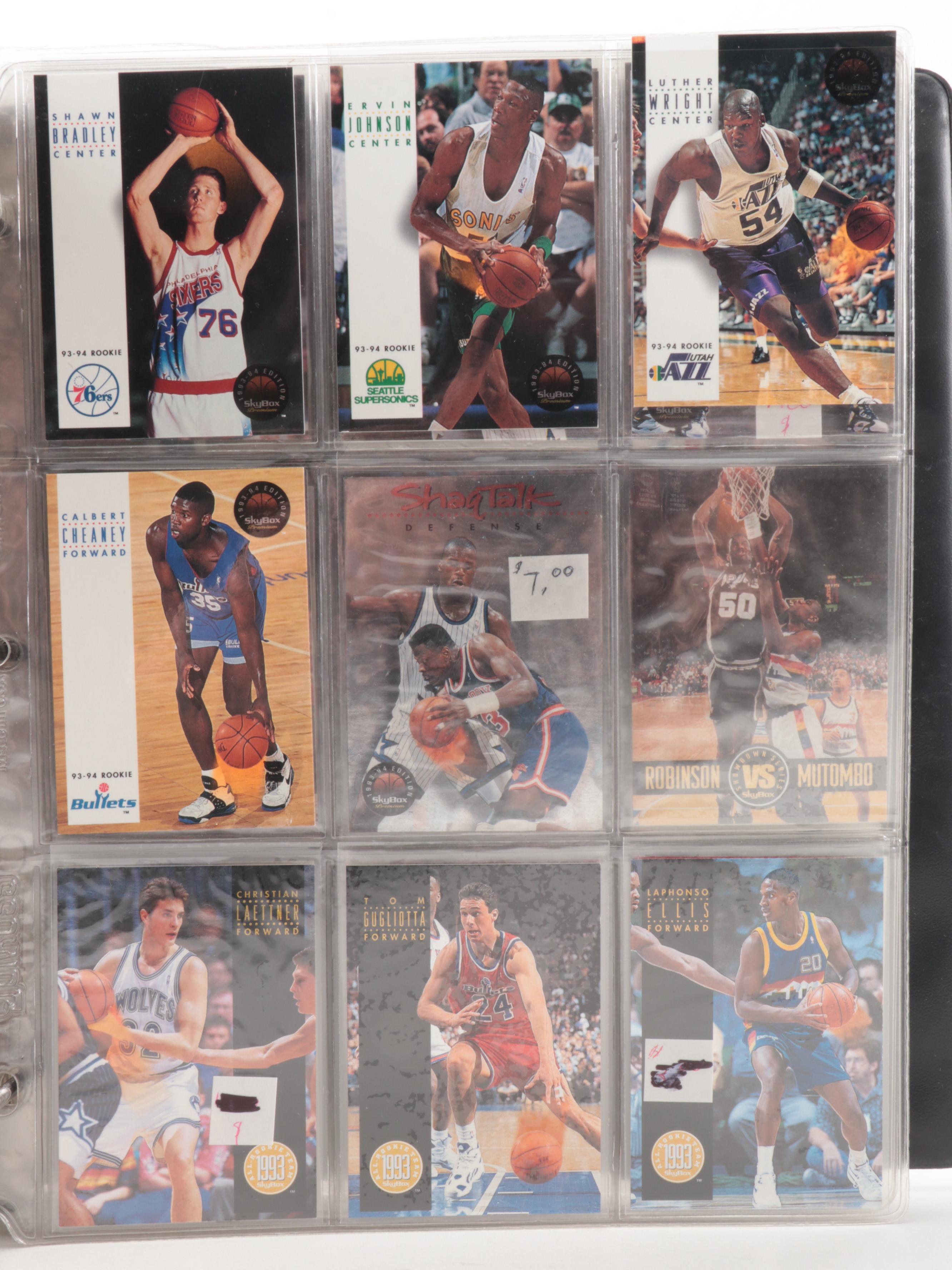 Skybox Basketball Cards Including Jordan, Mourning Rookie, More Stars ...